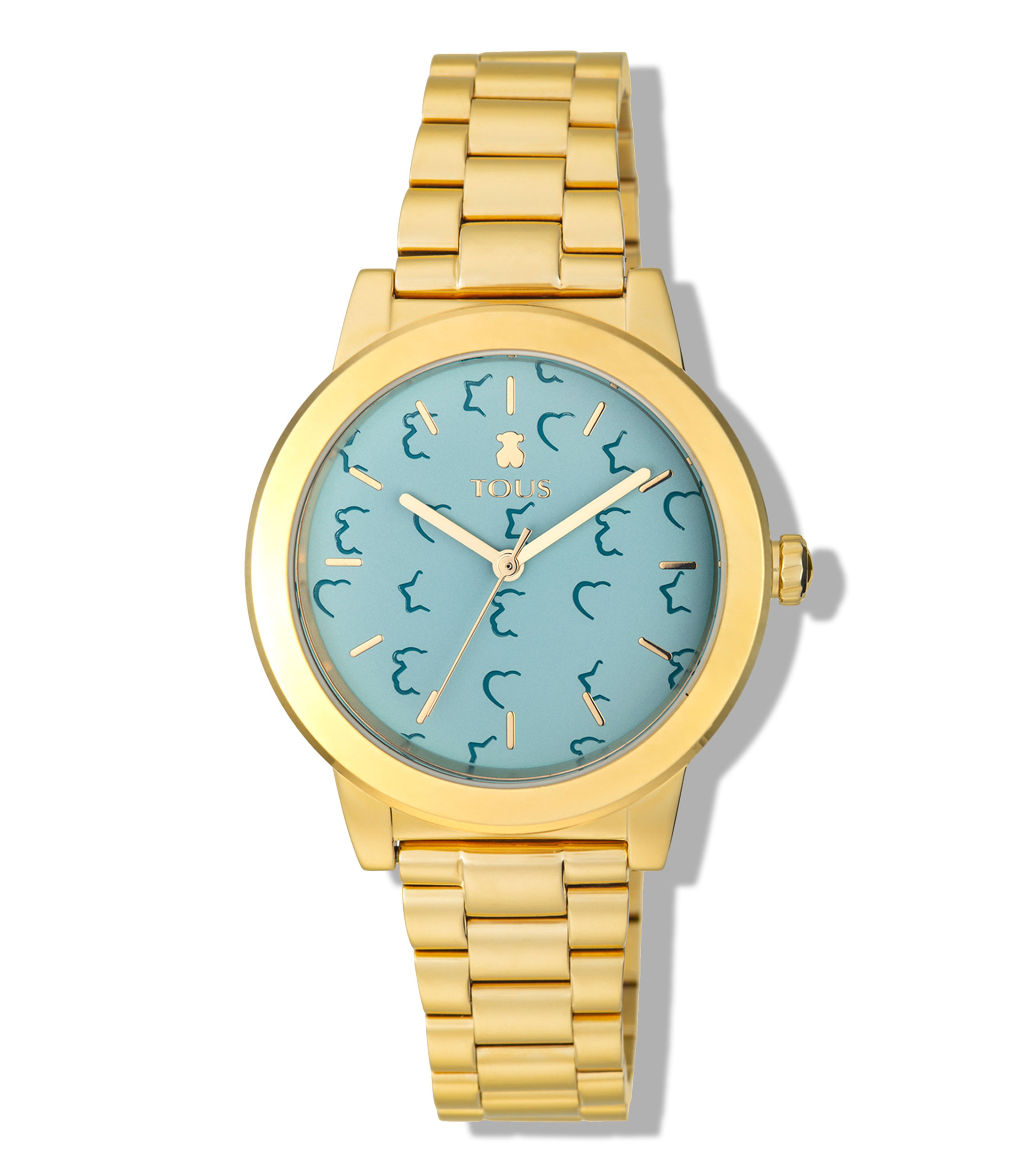 Tous Reloj para mujer Glazed Casual, Dorado - El Palacio de Hierro