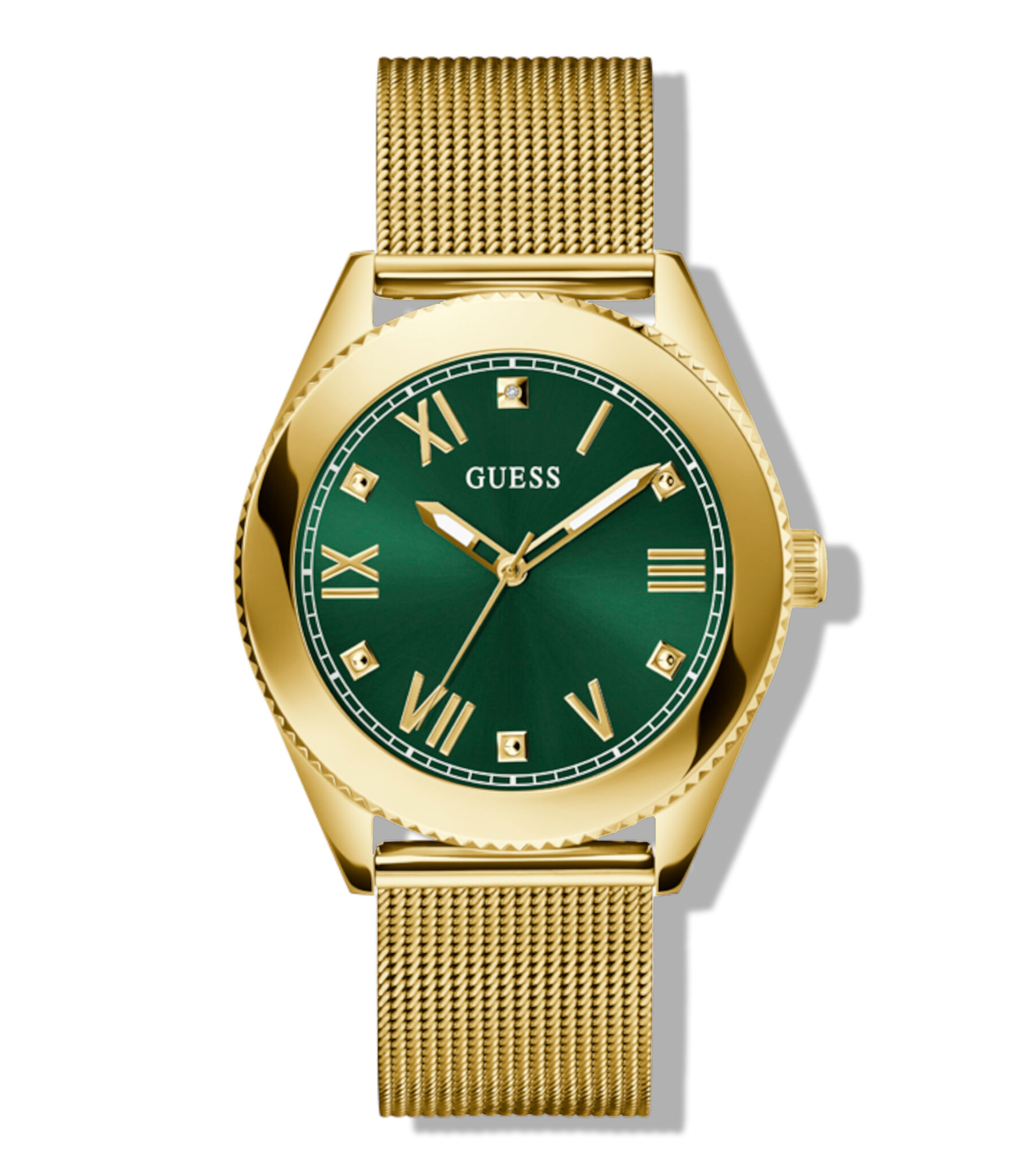 Guess Reloj para Hombre Noble Casual, Dorado - El Palacio de Hierro