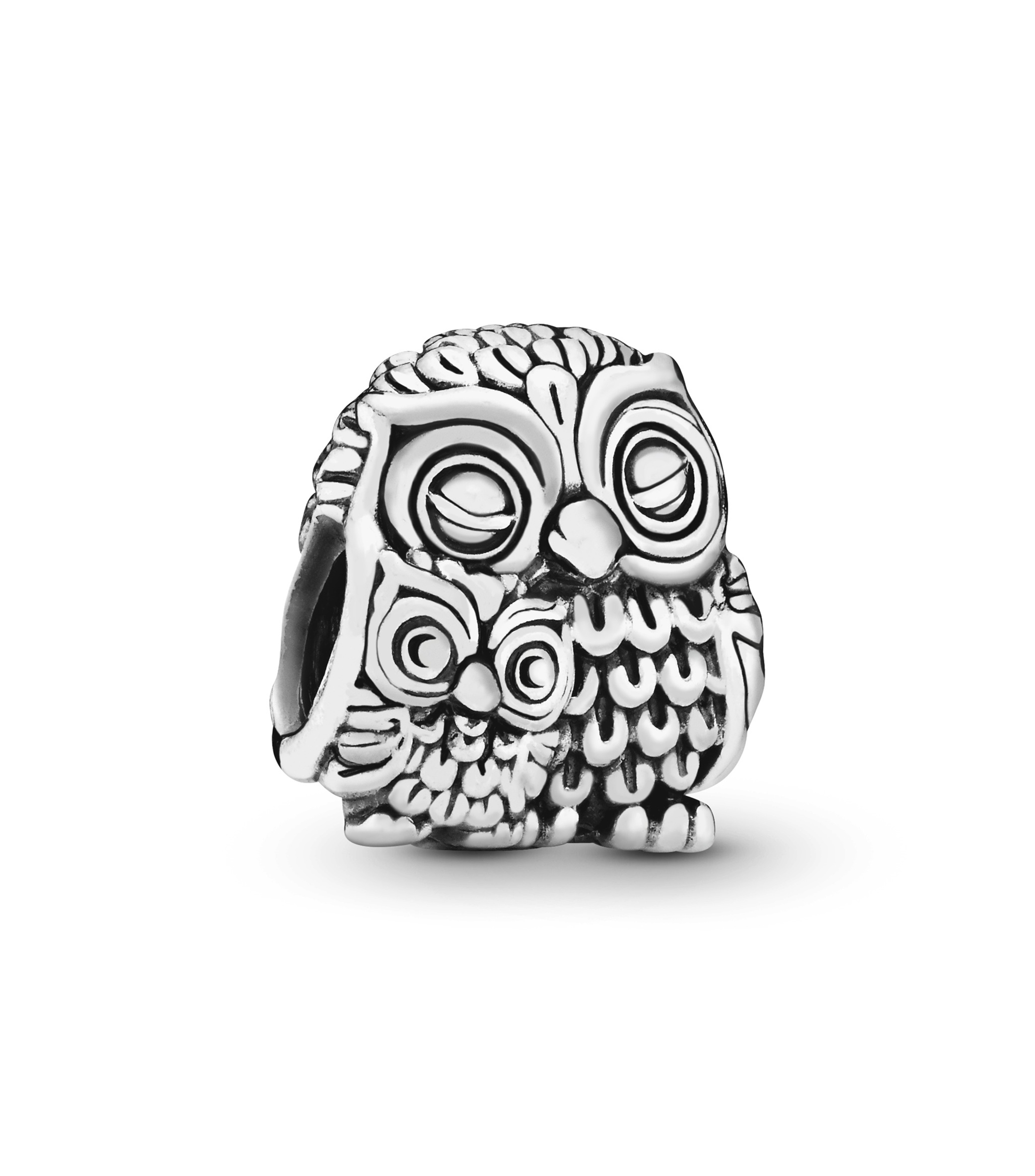 Pandora Dije en plata Charming Owls Unisex - El Palacio de Hierro