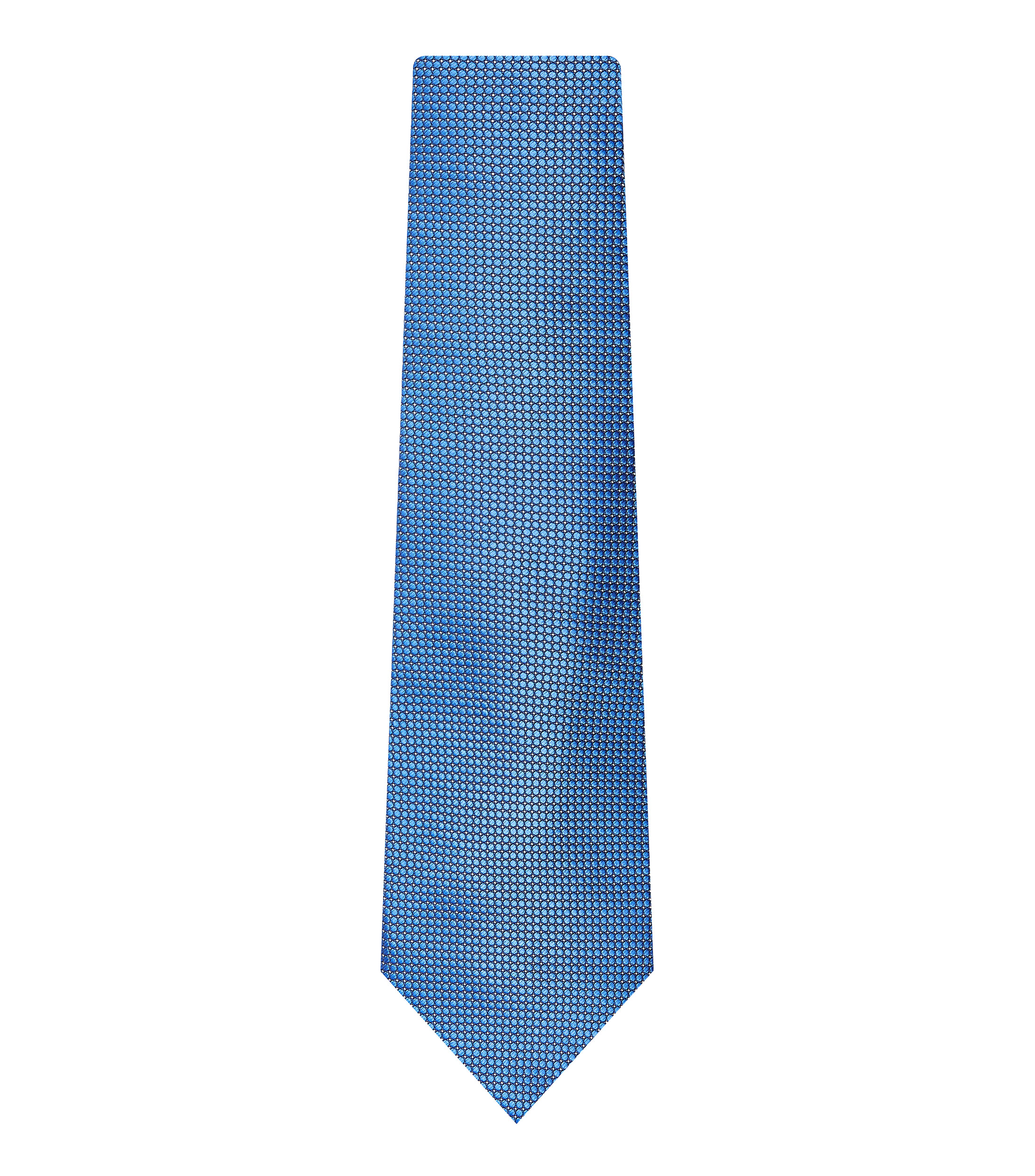 Scappino Corbata ancha de seda azul rey con círculos - El Palacio de Hierro