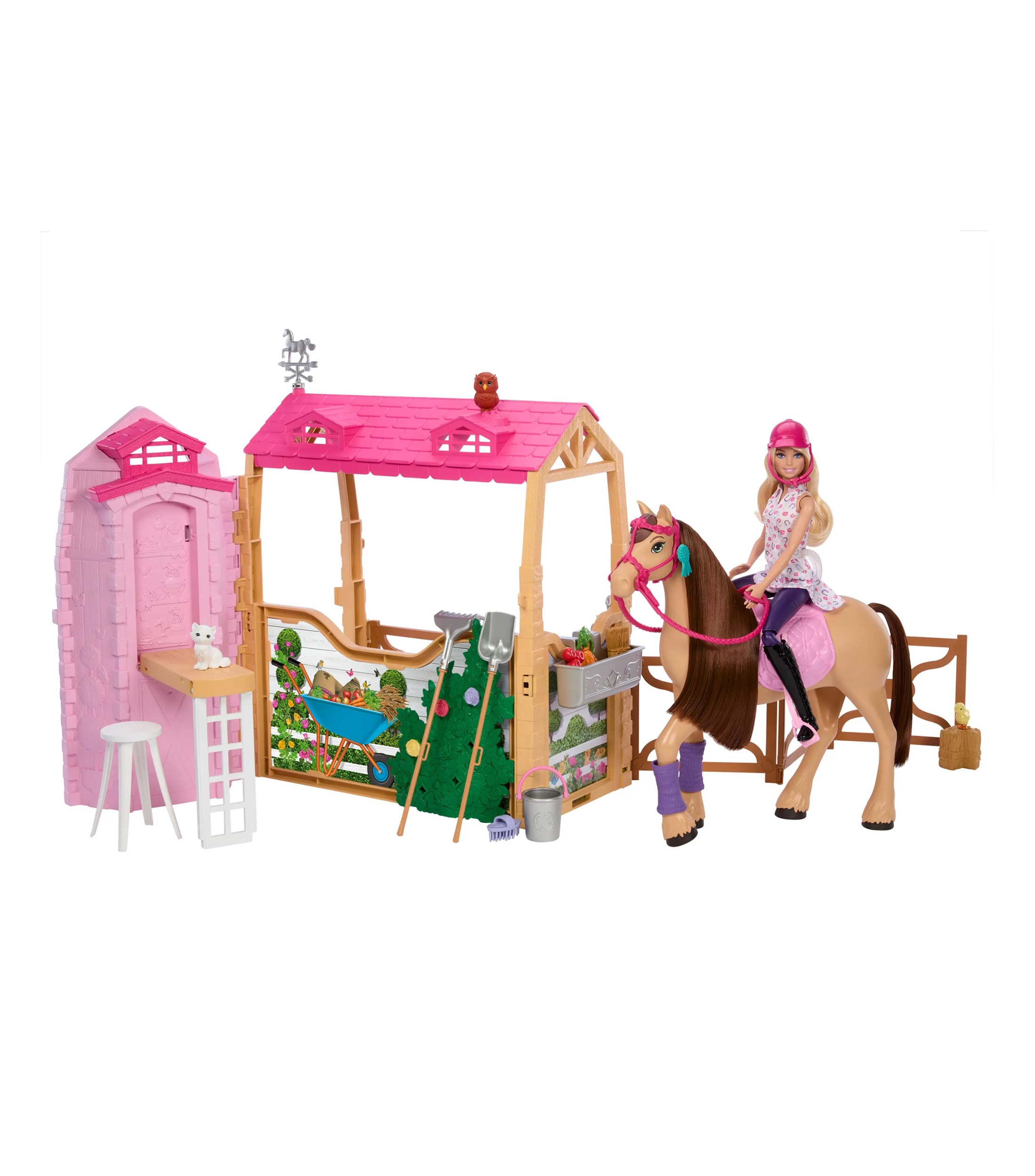 Barbie: Playset, Barbie: The Great Hourse Chase - Ultimate Stable | El ...