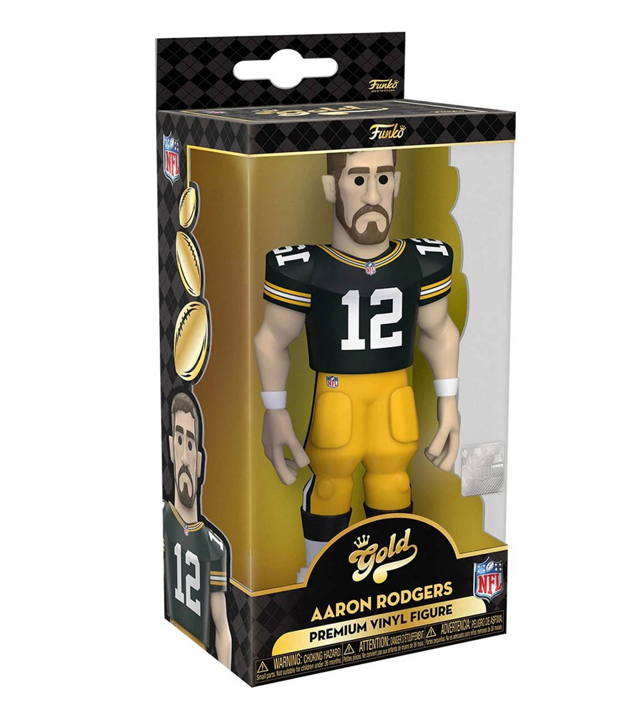 Funko Pop! Funko Aaron Rodgers, Vinyl Gold - El Palacio de Hierro