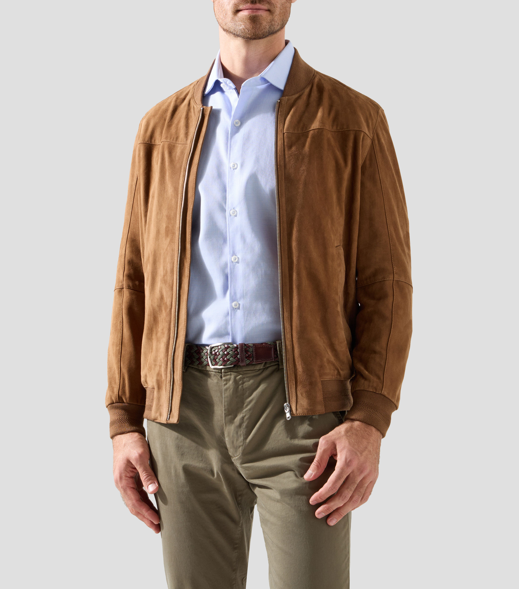 Chester & Peck Chamarra Bomber Hombre - El Palacio de Hierro
