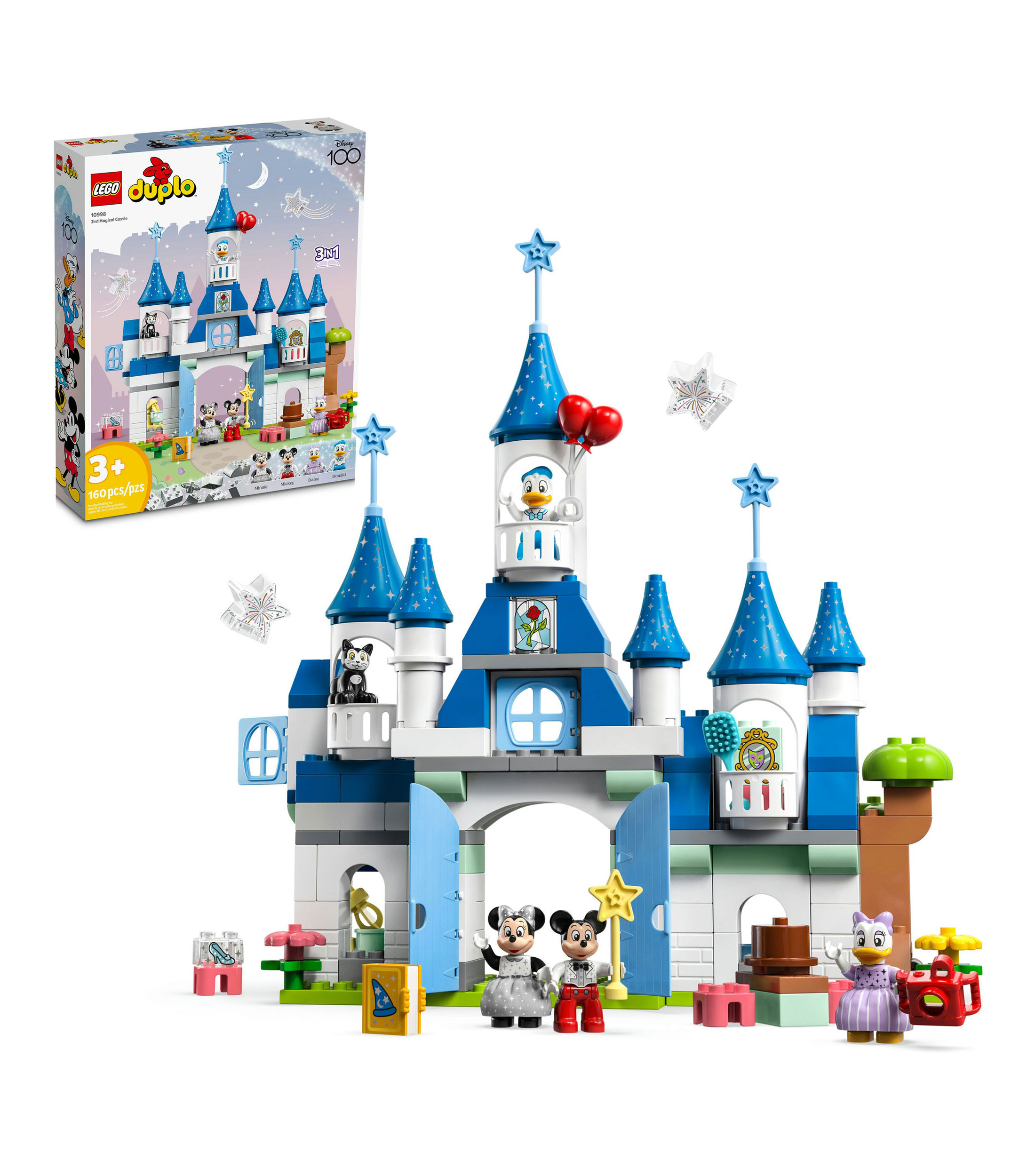 Lego Lego DUPLO Disney, Castillo Mágico 3 en 1 - El Palacio de Hierro