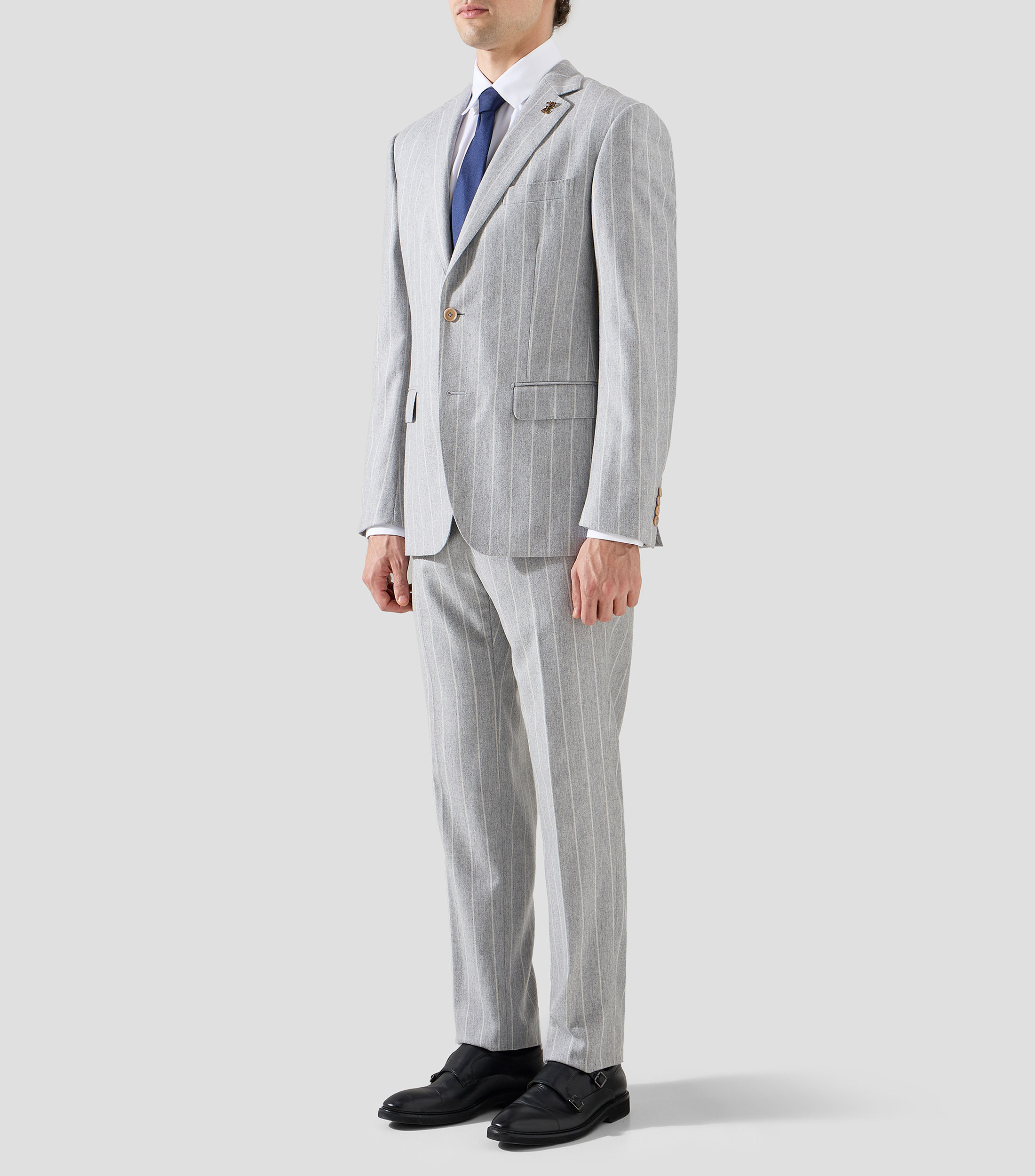 Pal Zileri Traje de Lana Corte Regular a Rayas Hombre |El Palacio de Hierro