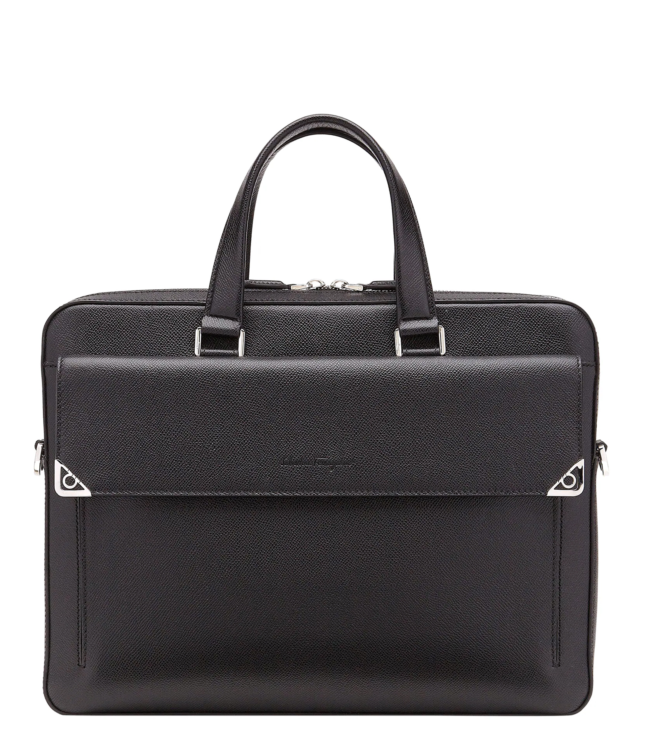 Ferragamo Portafolio Negro Hombre - El Palacio de Hierro