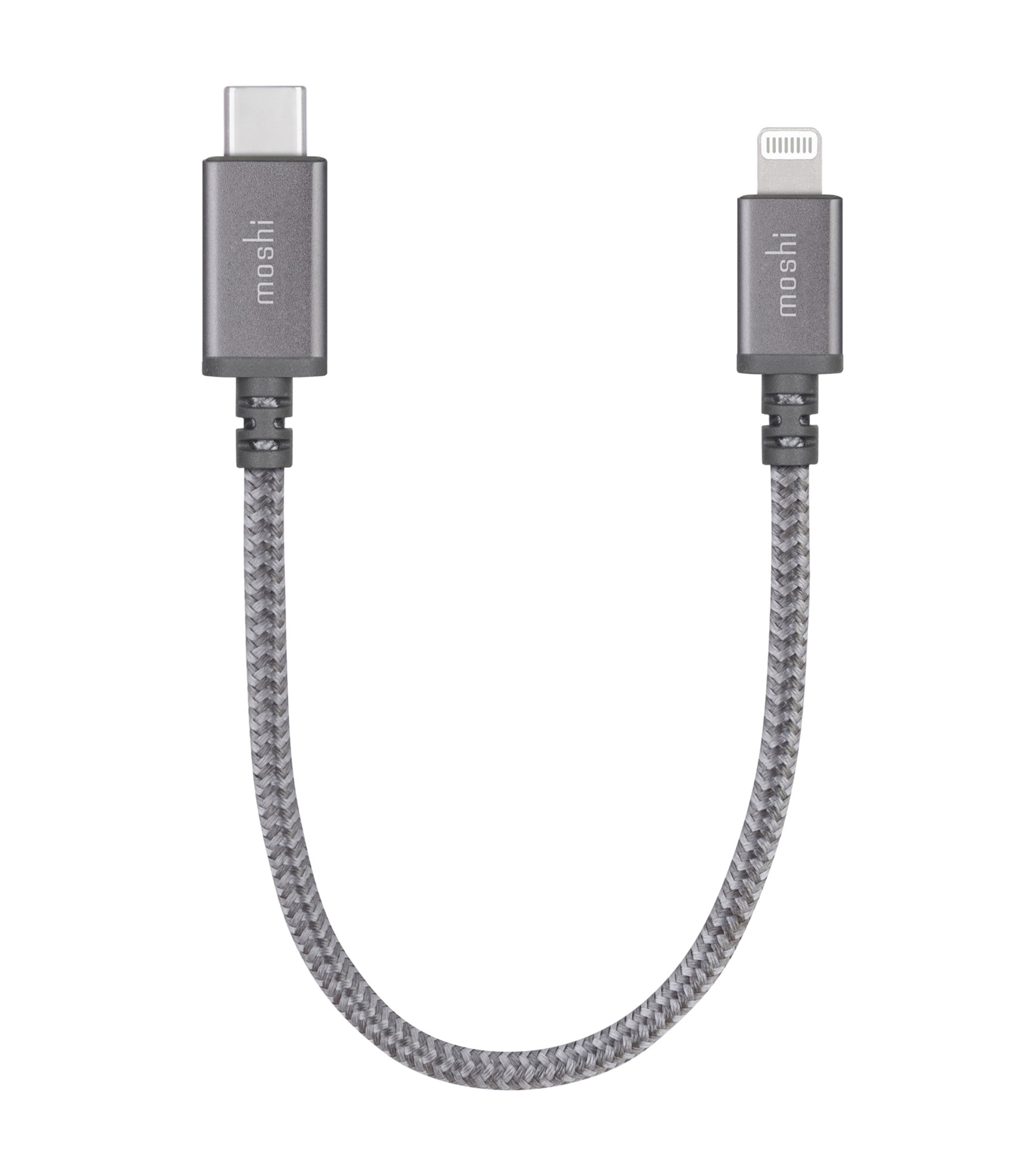 Moshi Cable USB-C a USB-C - 0.25 M Gris - El Palacio de Hierro