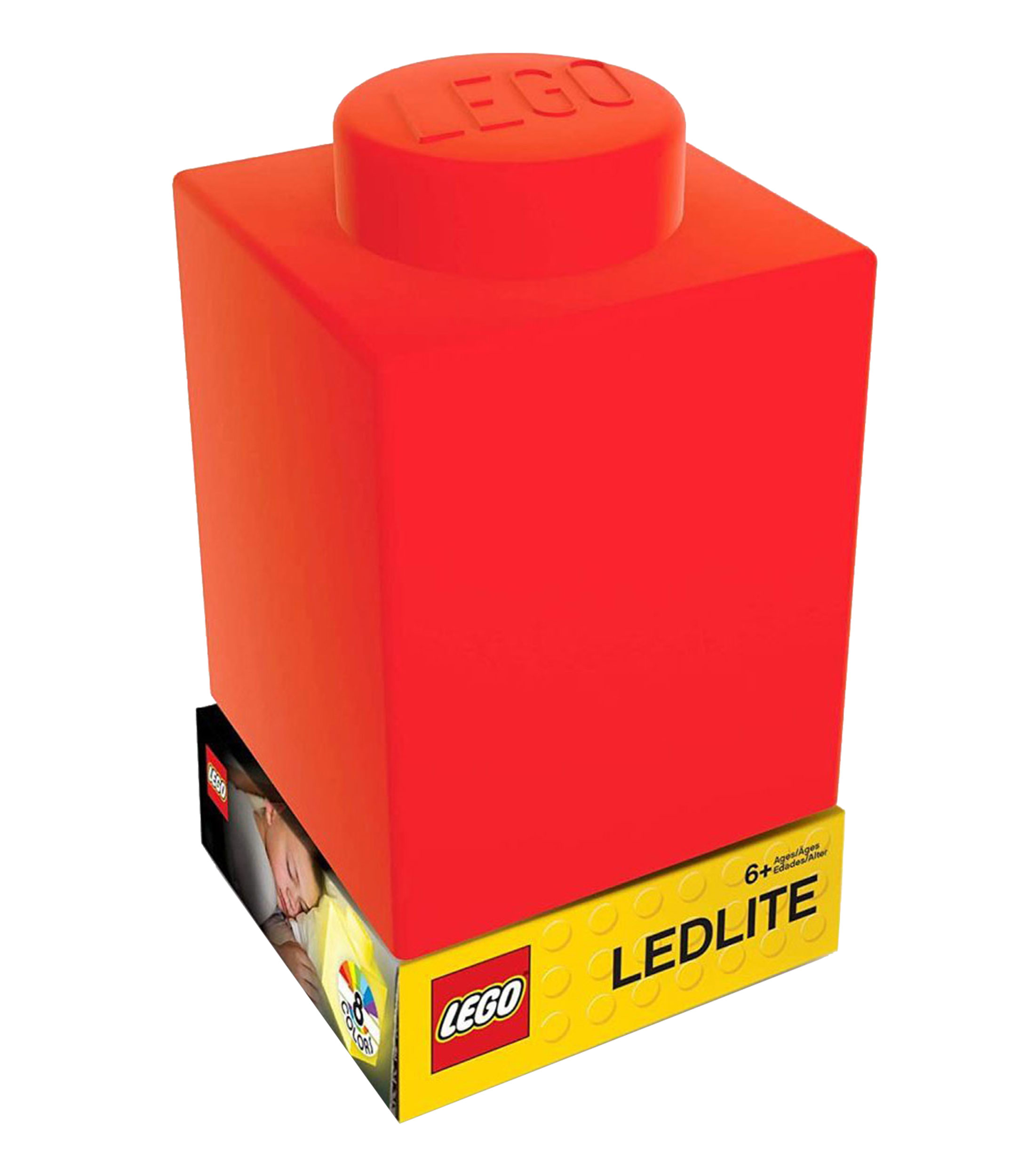 Lego Lámpara de mesa Bloque de Lego Rojo 4.5 V - El Palacio de Hierro