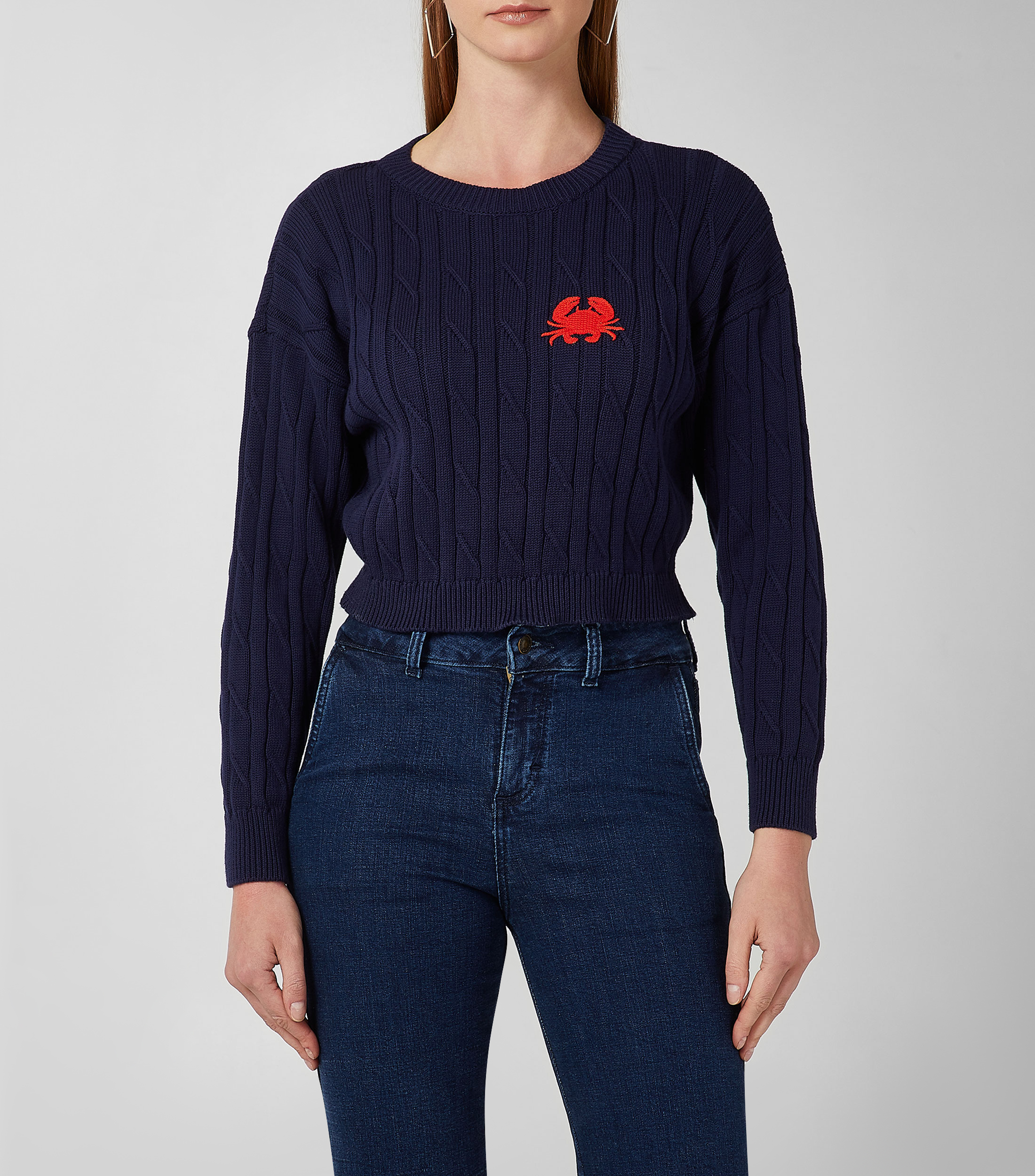 Joshua Sanders Suéter Cuello Redondo Mujer - El Palacio de Hierro