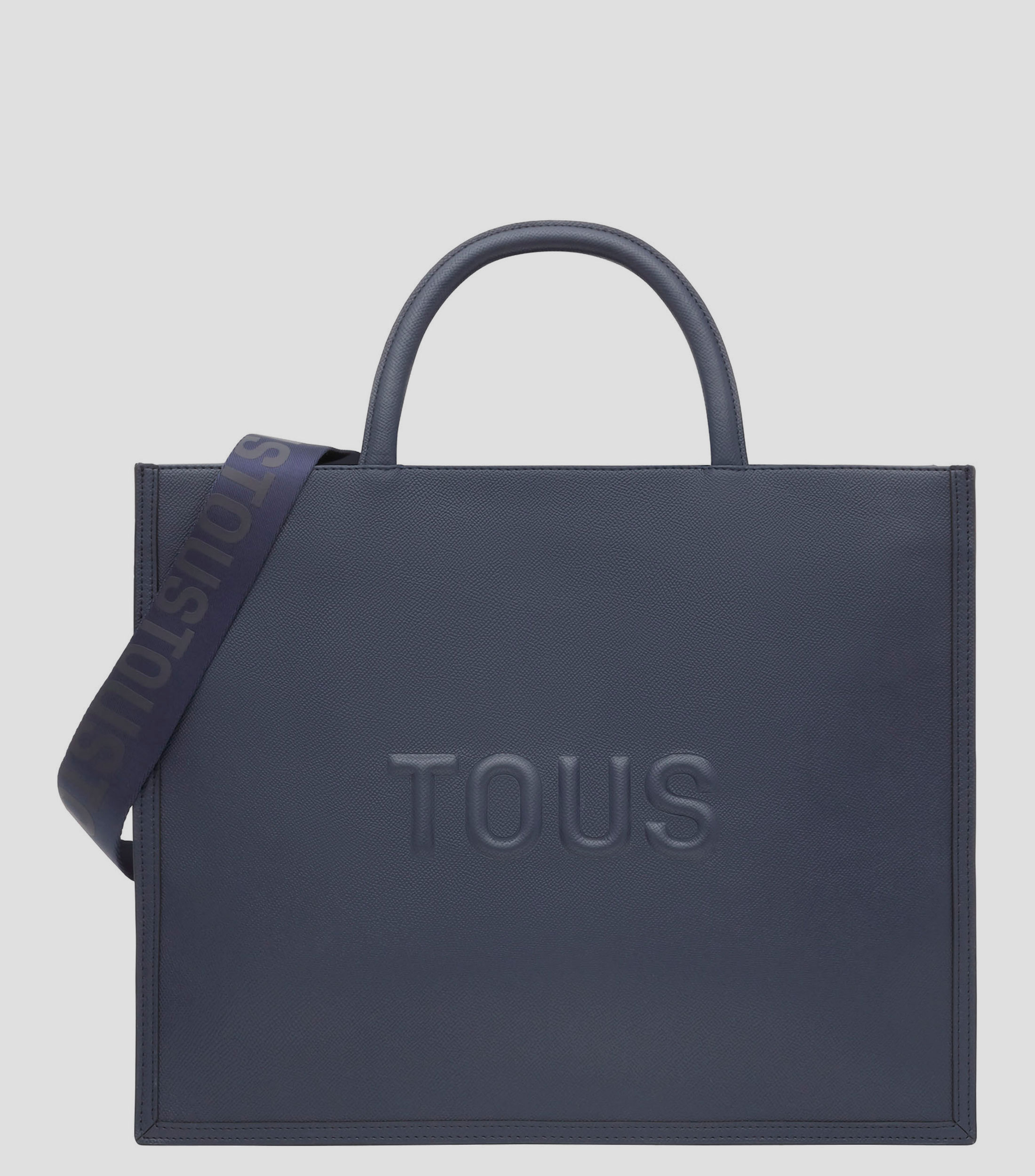 Tous: Bolso tote grande Amaya azul marino Brenda Mujer | El Palacio de ...