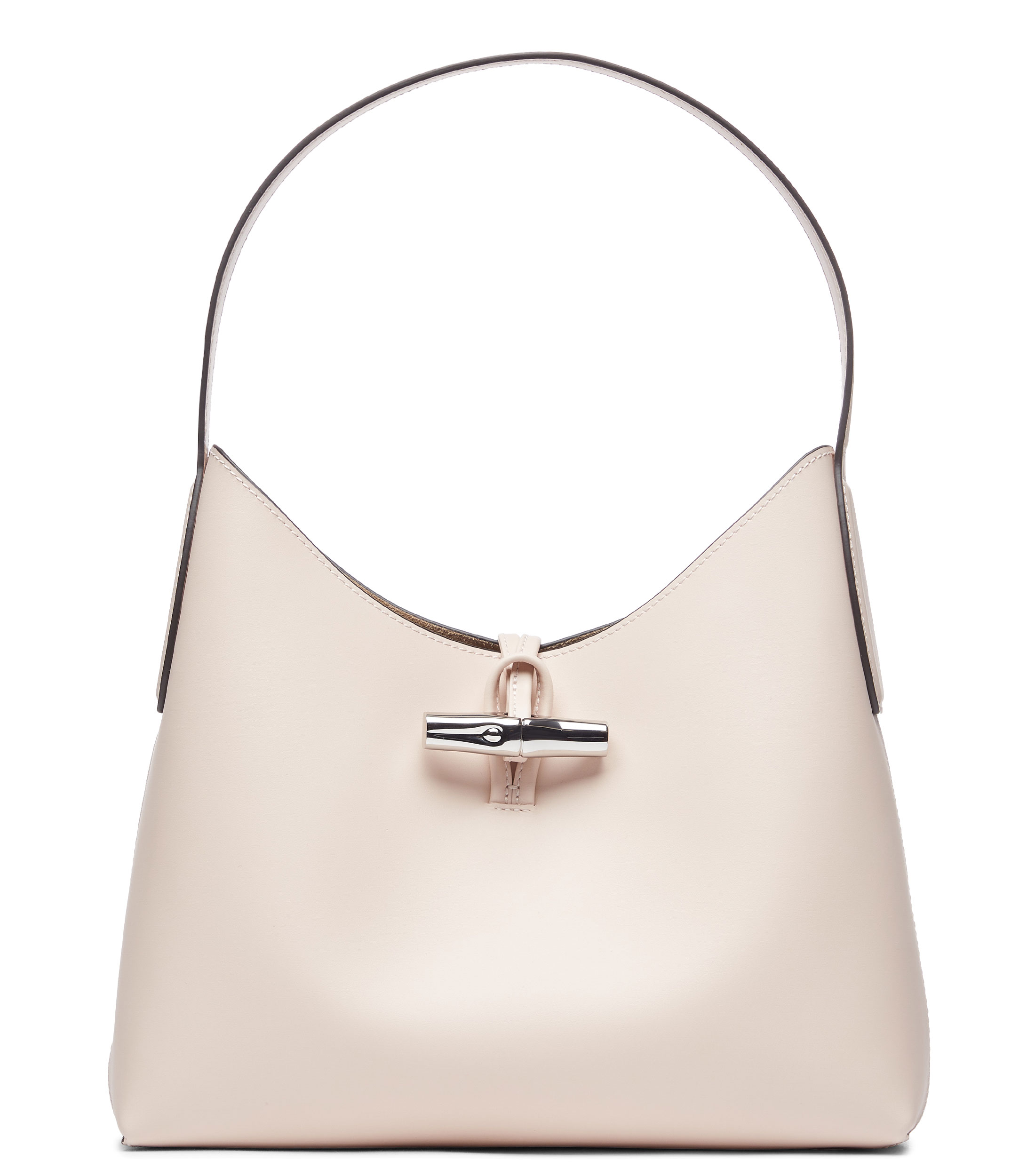 Longchamp: Bolso shoulder rosa claro liso Mujer | El Palacio de Hierro
