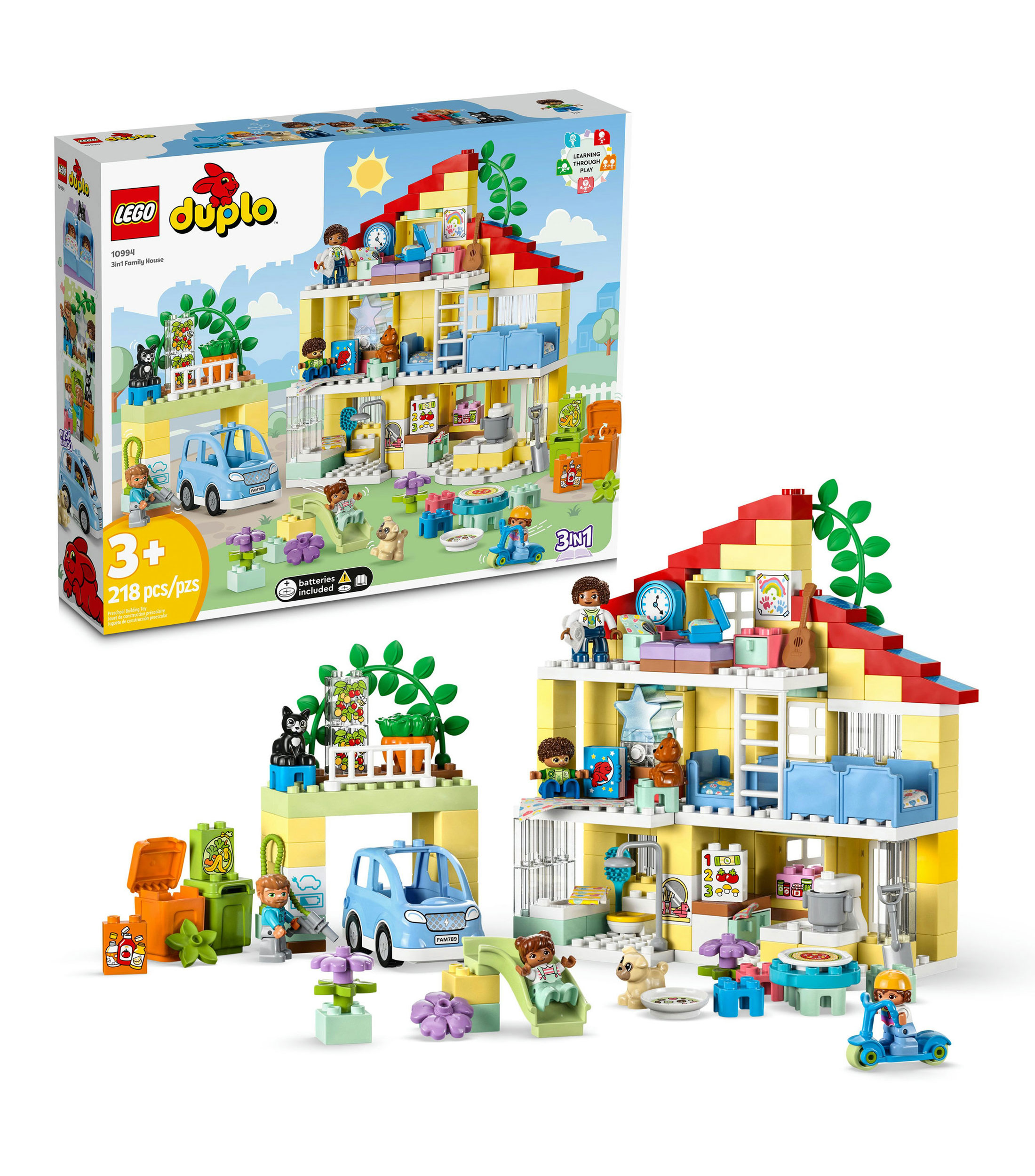 Lego Lego DUPLO, Casa Familiar 3 en 1 - El Palacio de Hierro