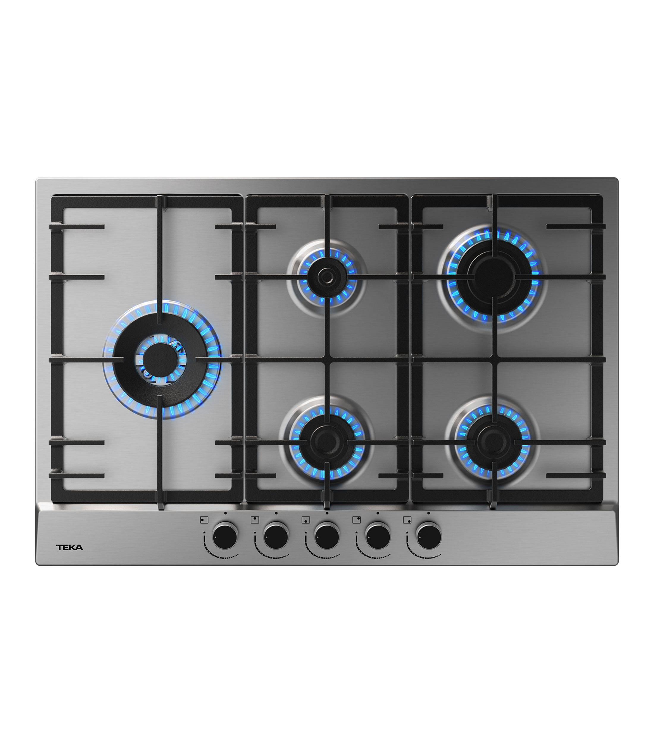 Teka: Parrilla a Gas con 5 quemadores en Acero Inoxidable | El Palacio ...