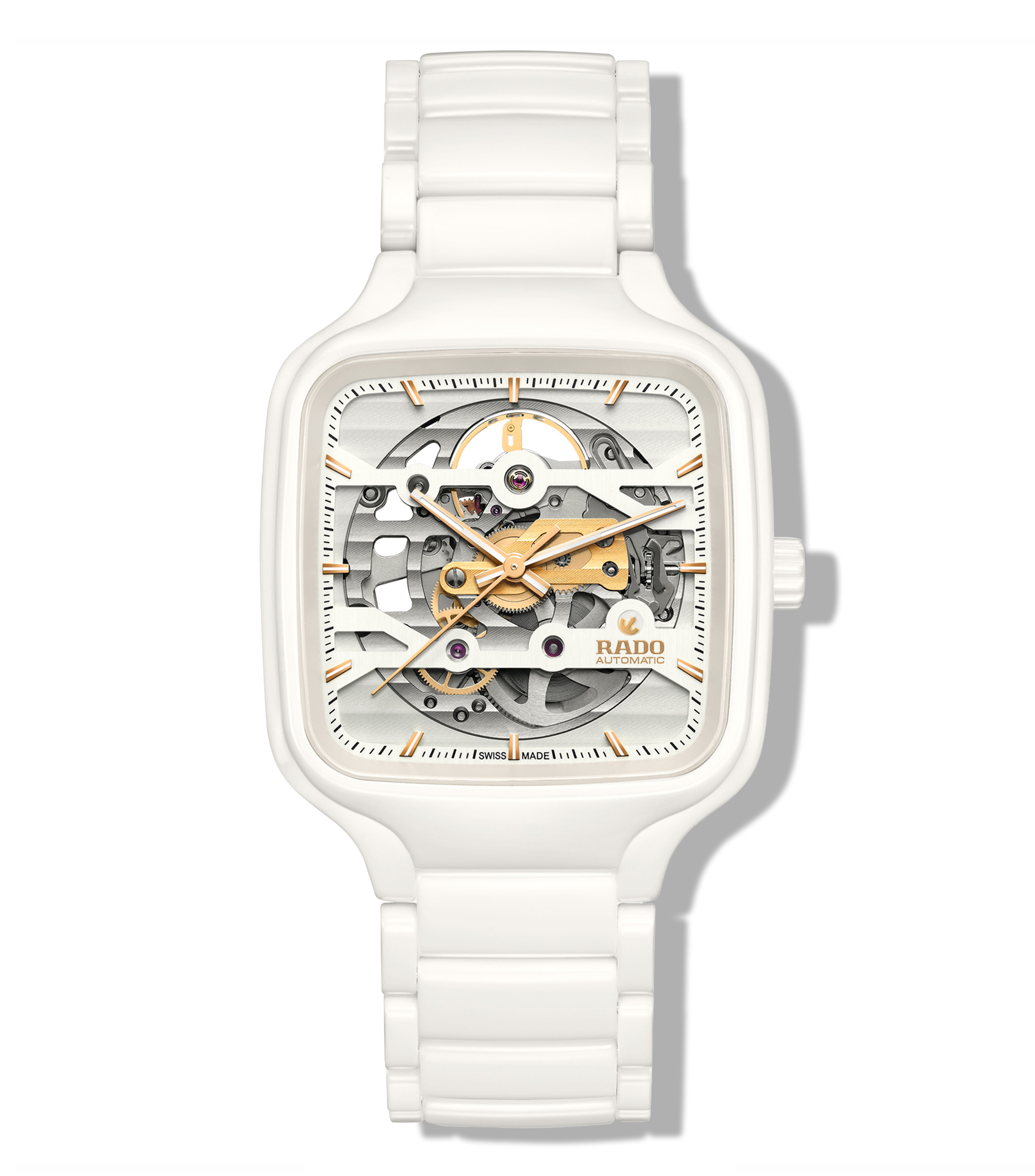 Rado Reloj para mujer True Square Skeleton De vestir Engranes - El ...