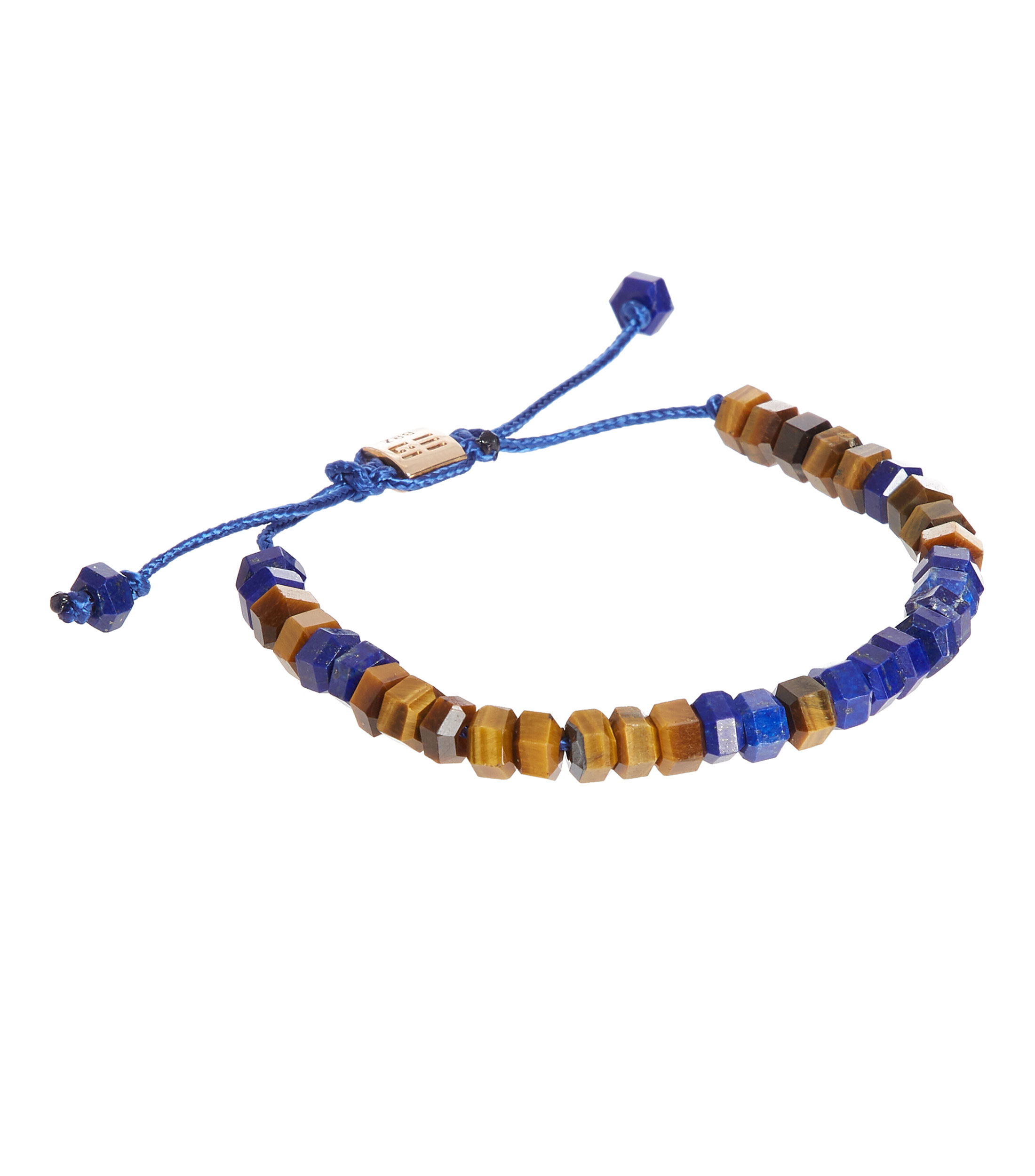 Evan Gedd Pulsera con Lapislázuli & Ojo de Tigre facetada Hombre - El ...