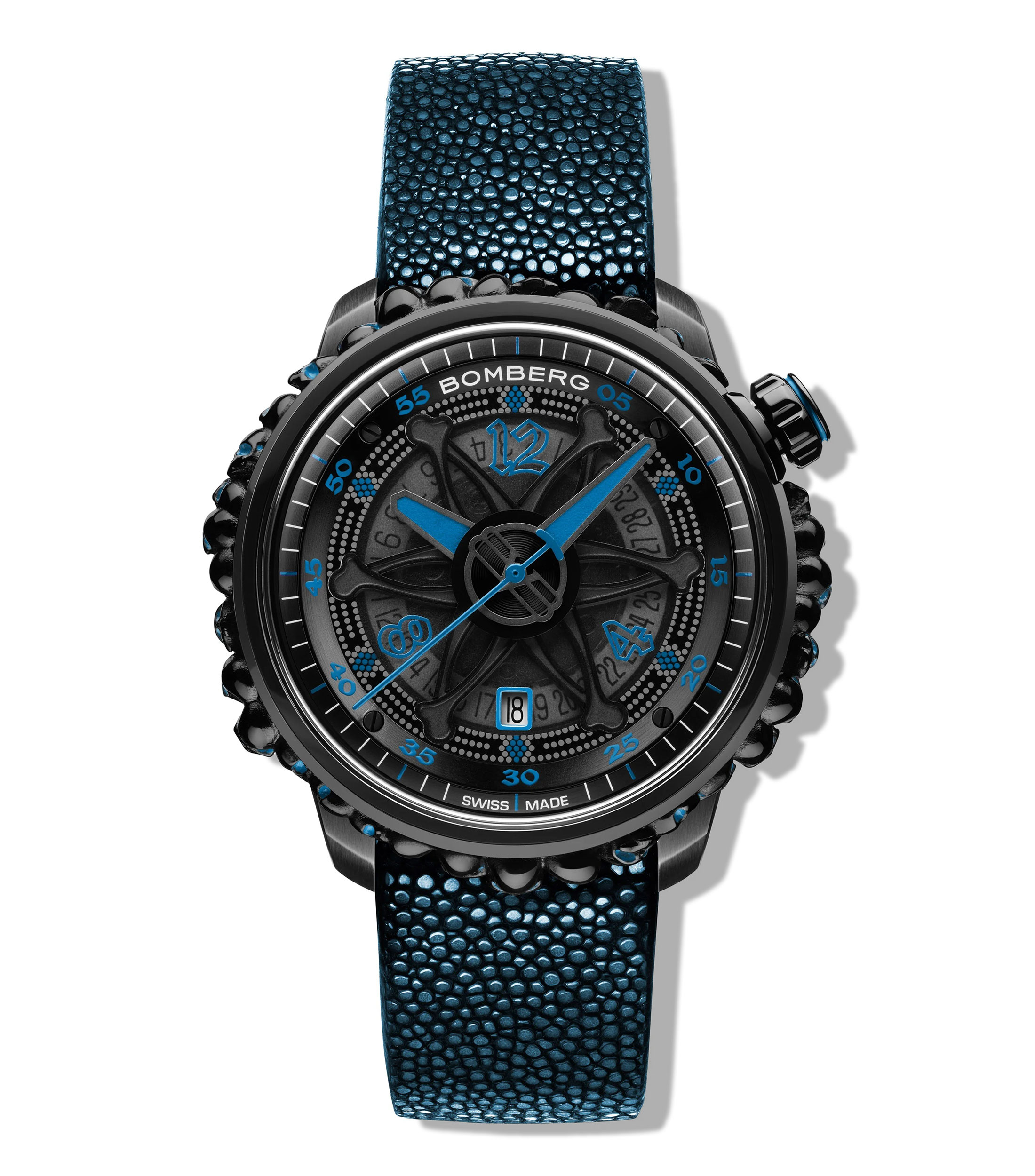 BOMBERG Reloj Catacomb Azul Unisex - El Palacio de Hierro