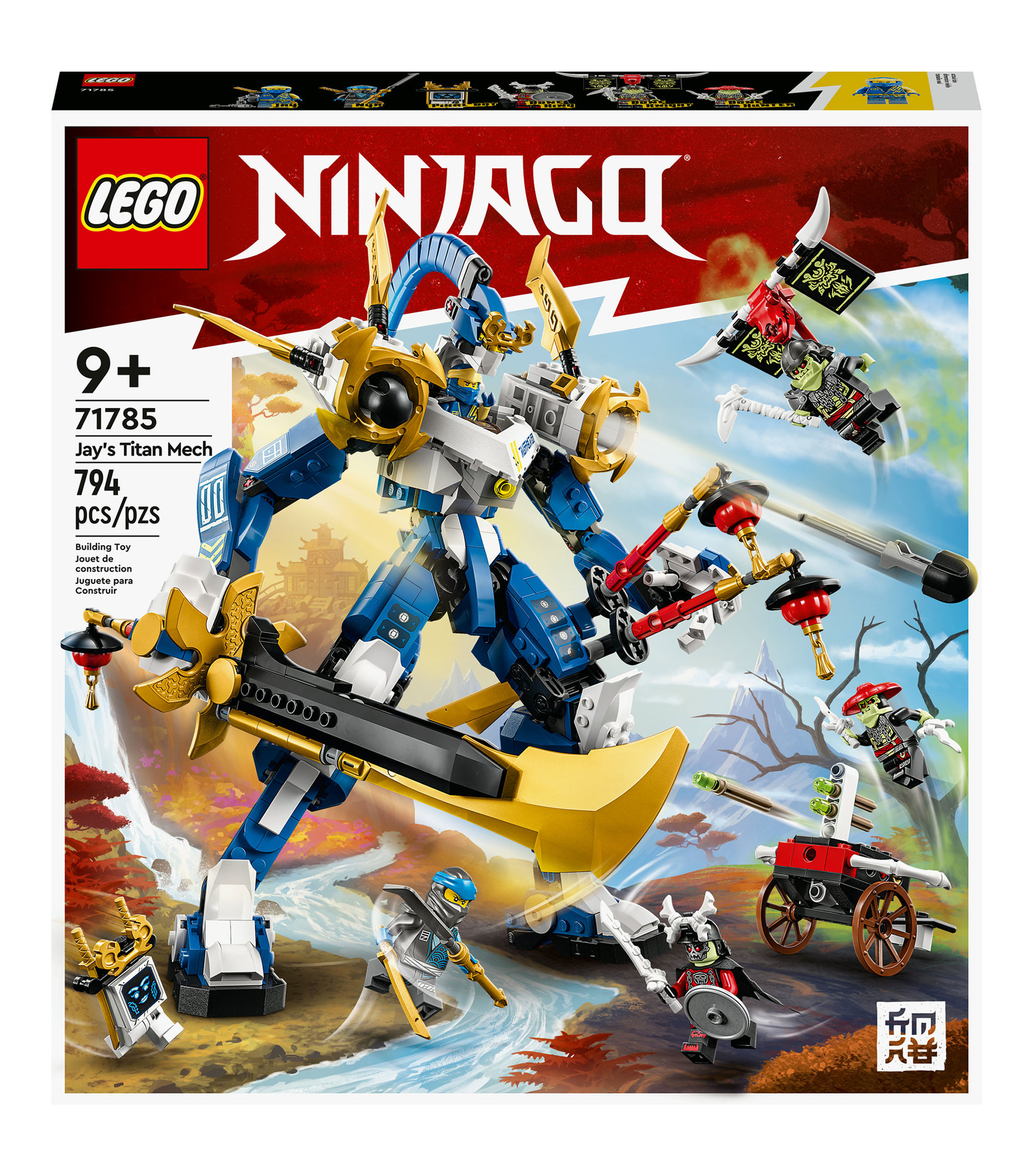 Lego Lego NINJAGO Meca Titán de Jay - El Palacio de Hierro