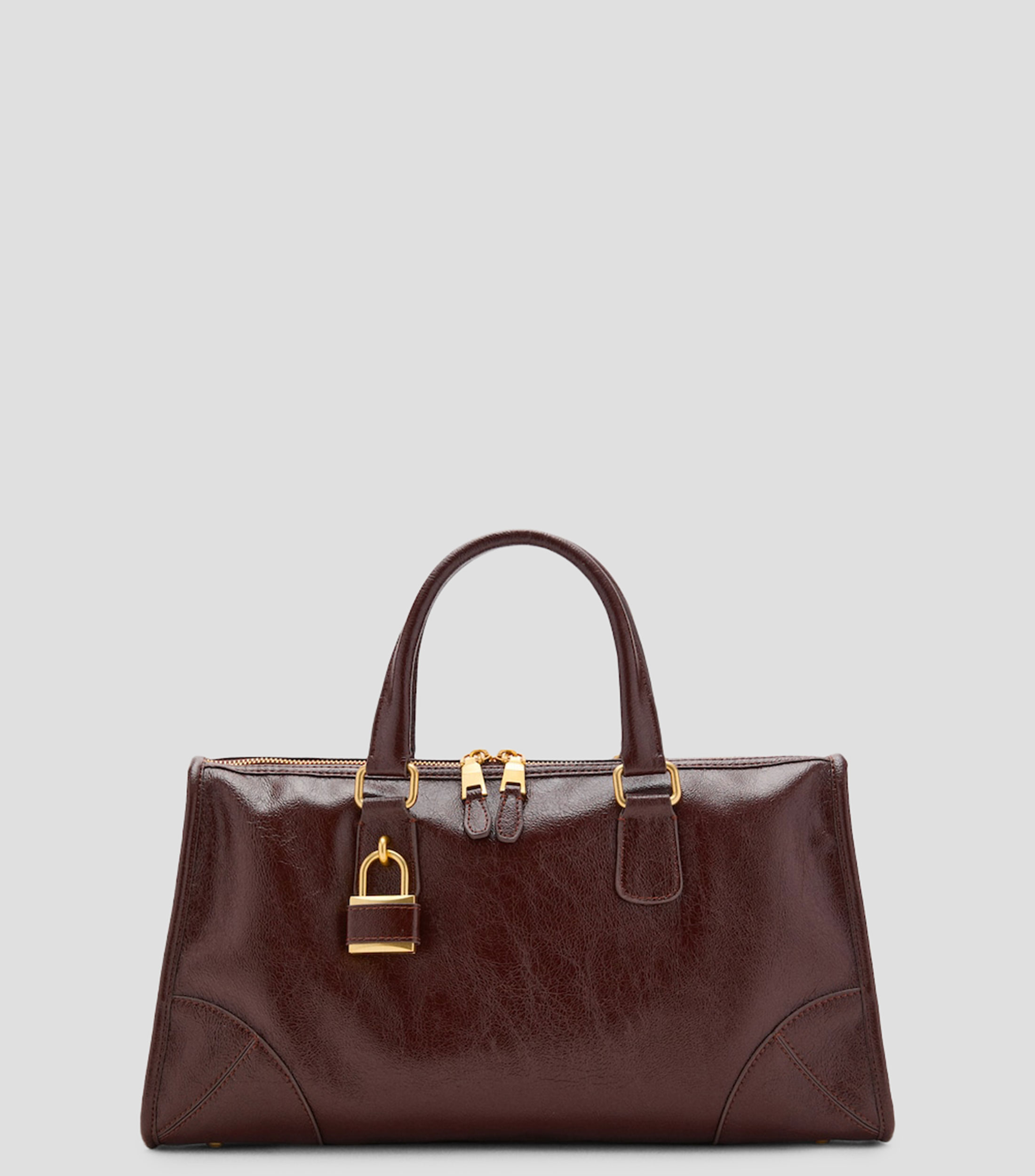 Mango Bolsa tote lisa Mujer |El Palacio de Hierro