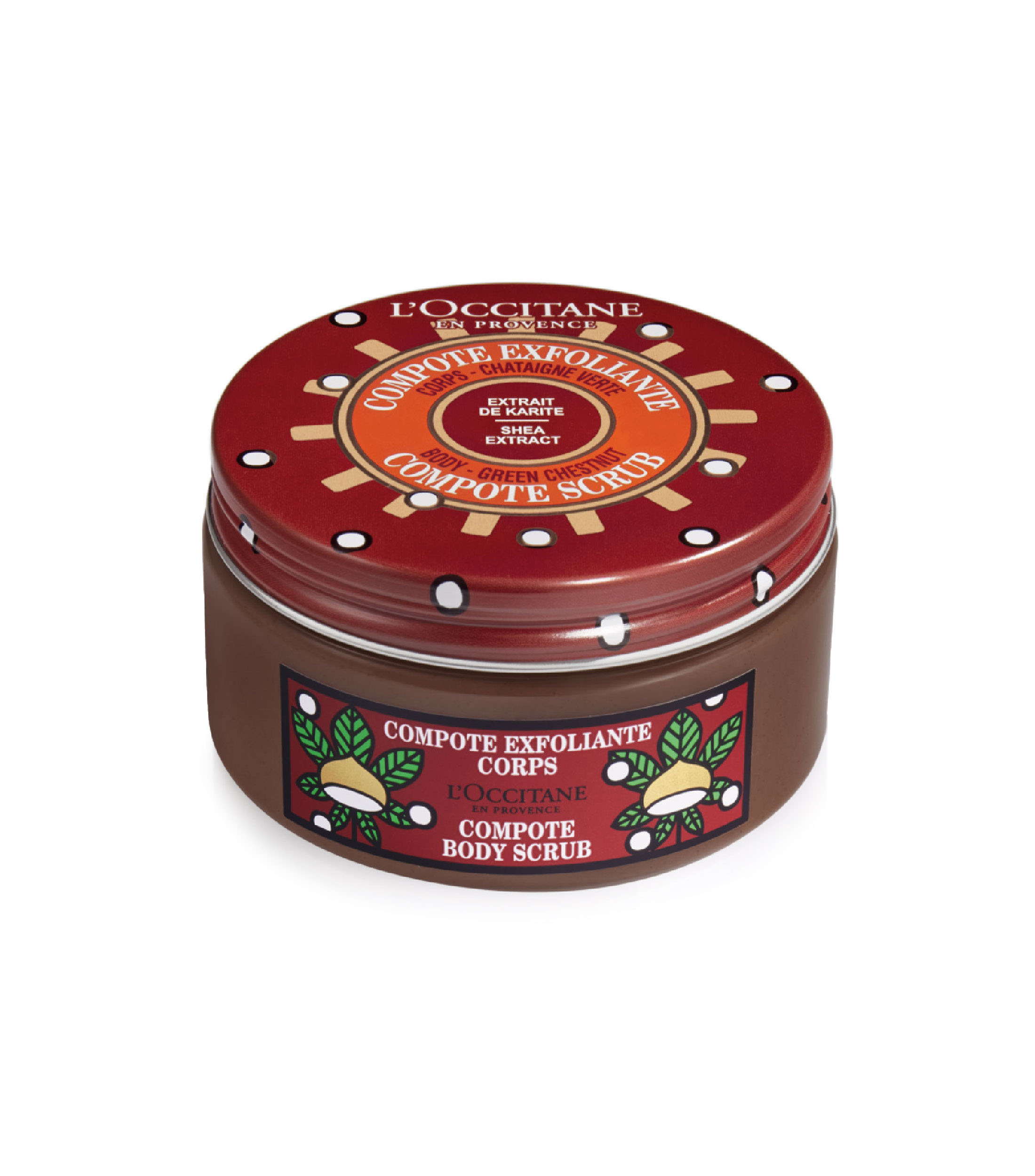 L'Occitane Crema Exfoliantes Castaña, 200 ml - El Palacio de Hierro