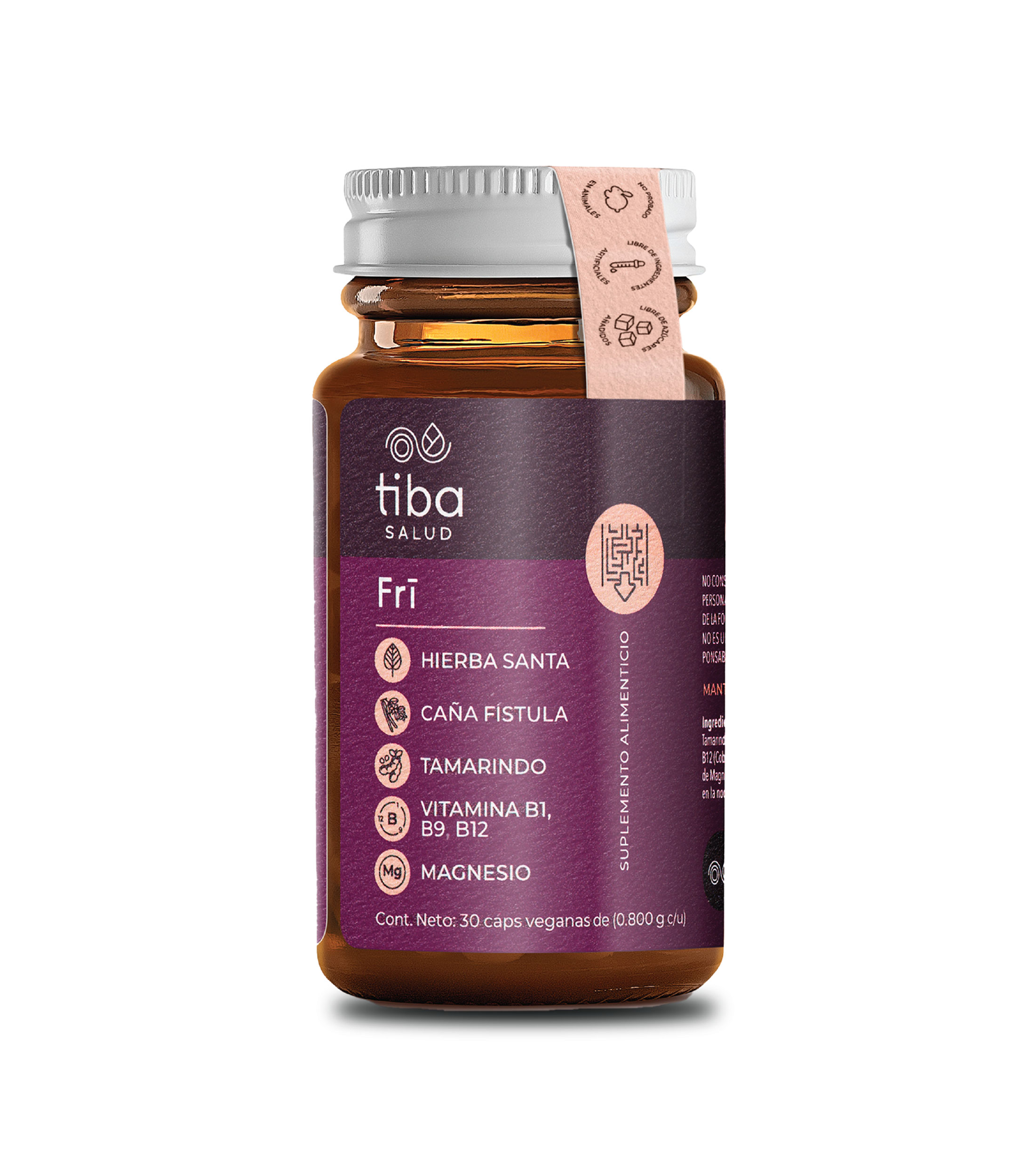 Tiba Salud Suplemento Alimenticio Frí, 30 Cápsulas Veganas - El Palacio ...