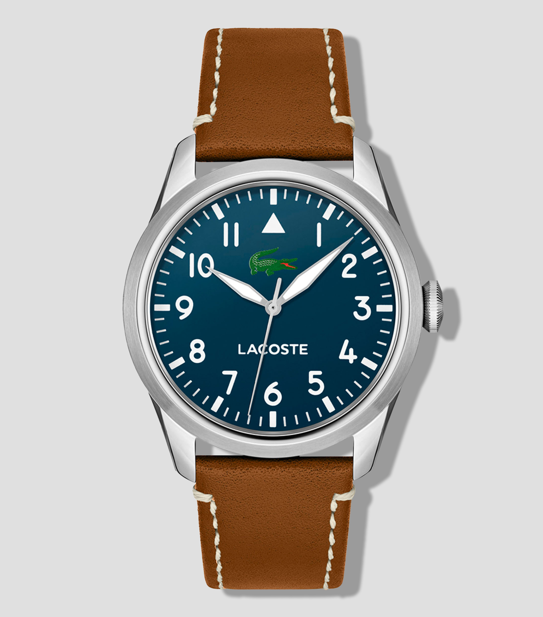 Lacoste Reloj para Hombre Adventurer Casual, Plateado - El Palacio de ...