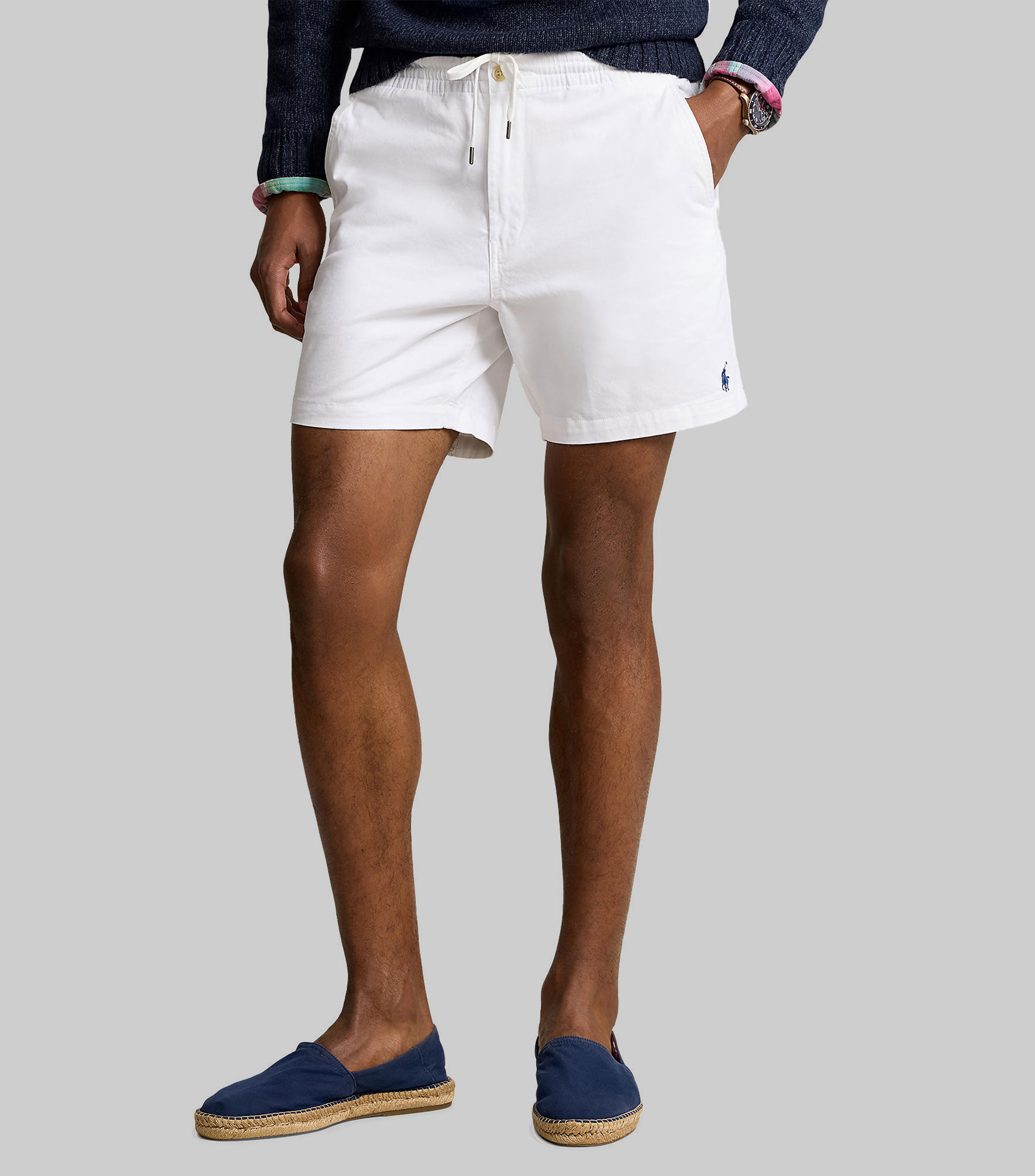 Polo Ralph Lauren Short chino elástico Prepster de 6 pulgadas Polo ...