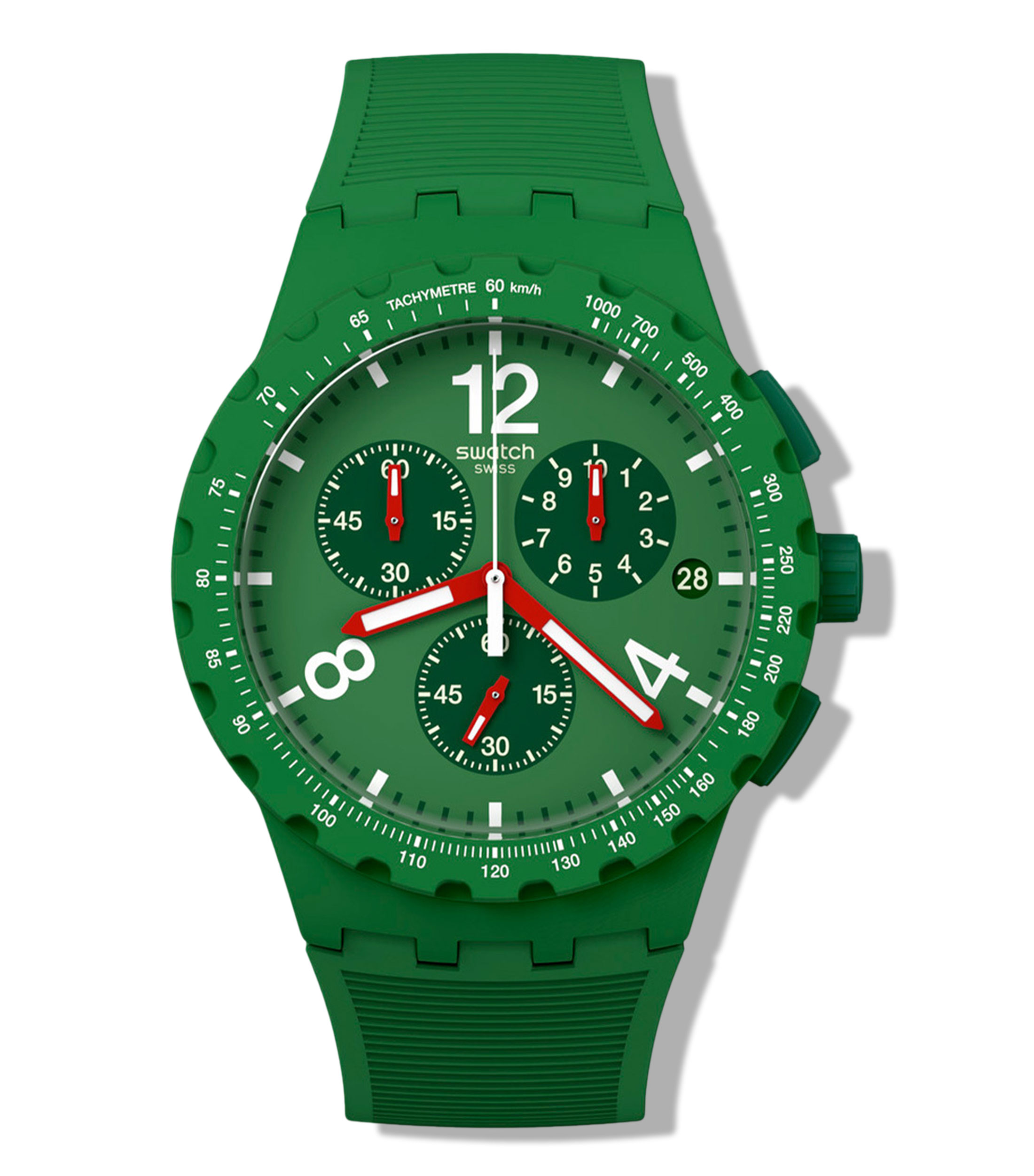 Swatch: Reloj Unisex New Chrono Plastic Verde | El Palacio de Hierro