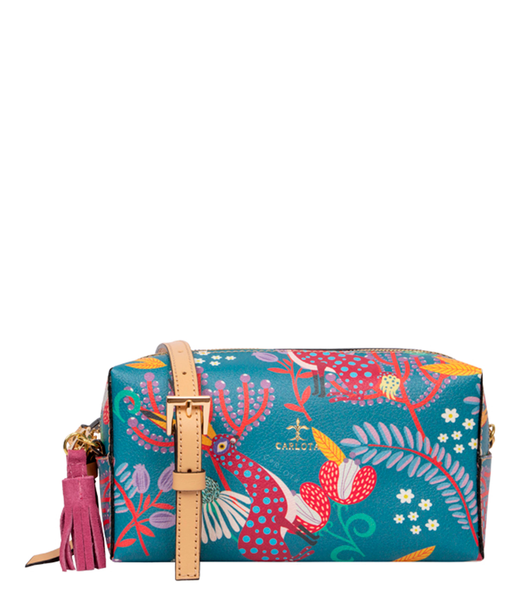 Carlota: Bolso Crossbody Multicolor en piel Alebrije Mujer | El Palacio de Hierro