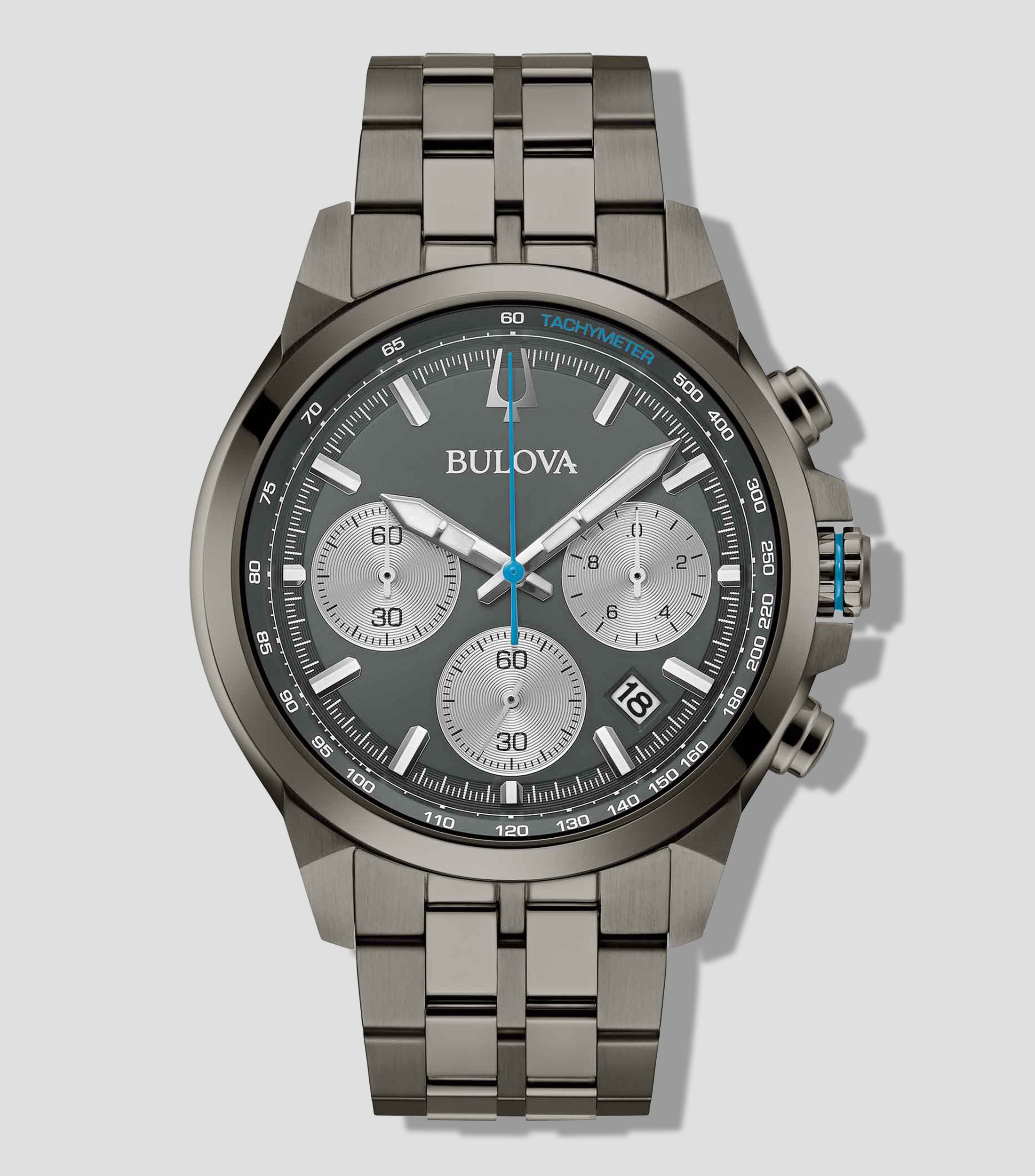 Bulova Reloj para hombre Clásicos Surveyor Casual, Gris - El Palacio de Hierro