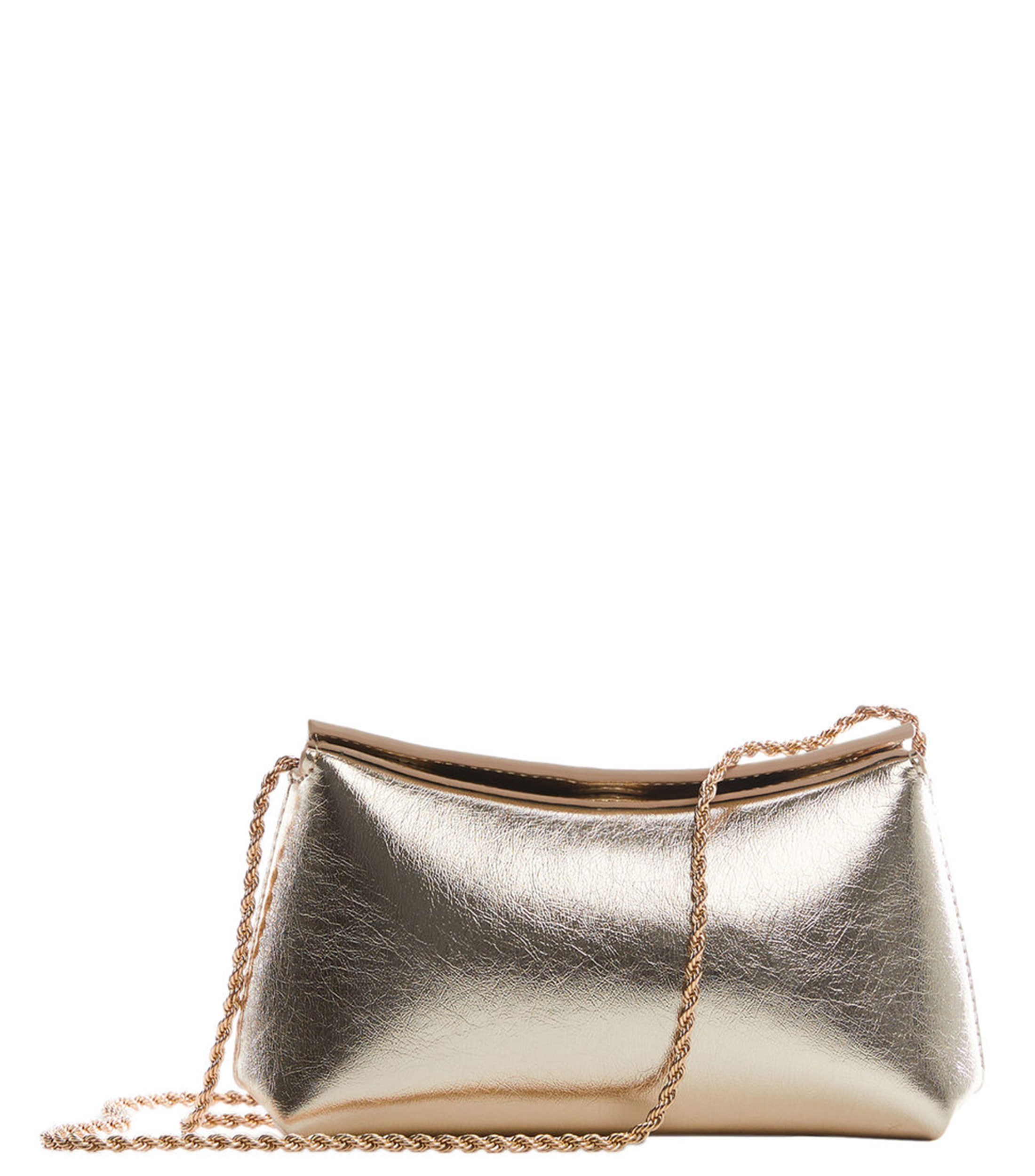 Mango | Bolsa crossbody dorado Mujer | El Palacio de Hierro