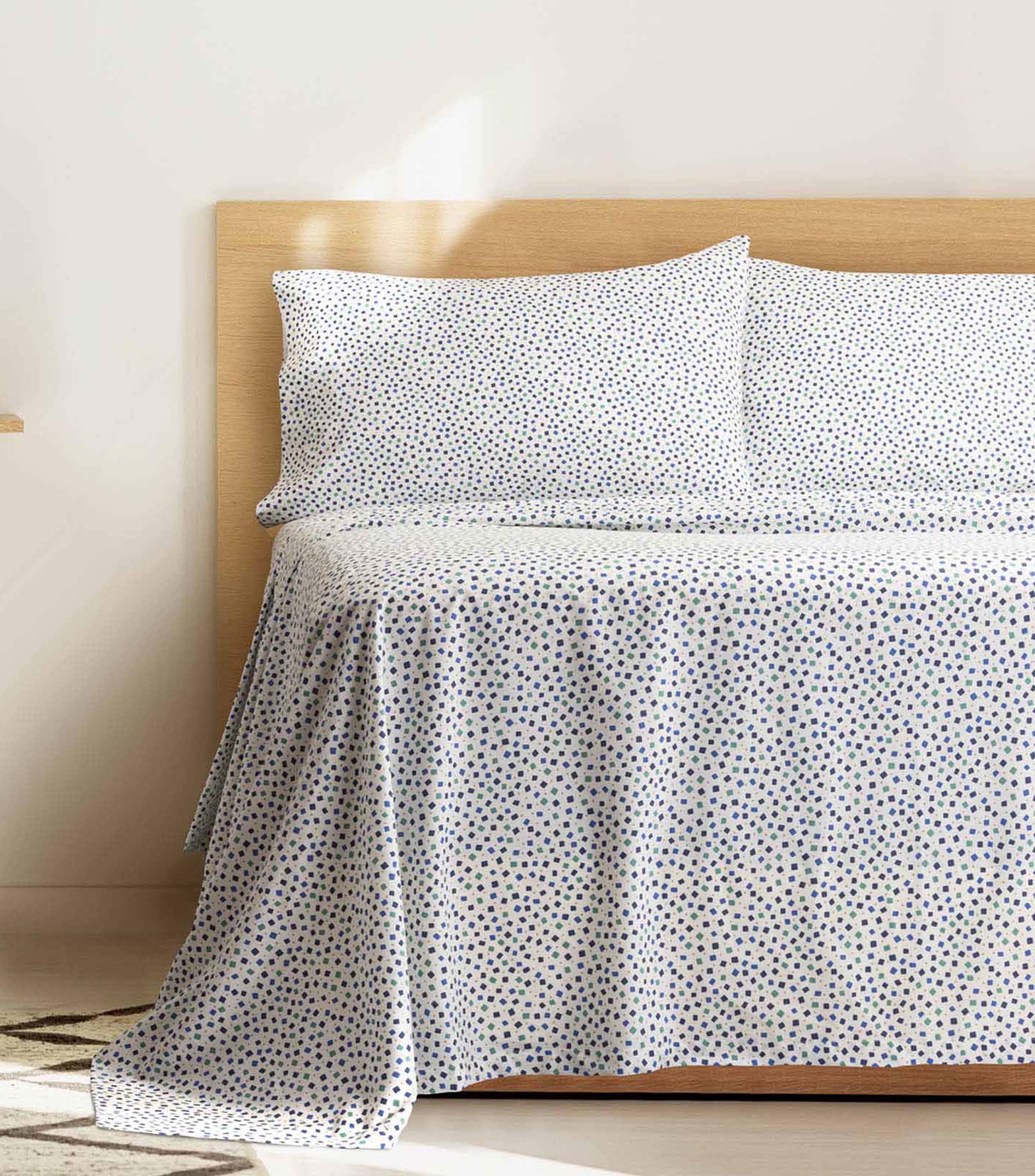 Knapp & Tully: Juego de Sábanas Individual en algodón Sawer Multicolor | El Palacio de Hierro