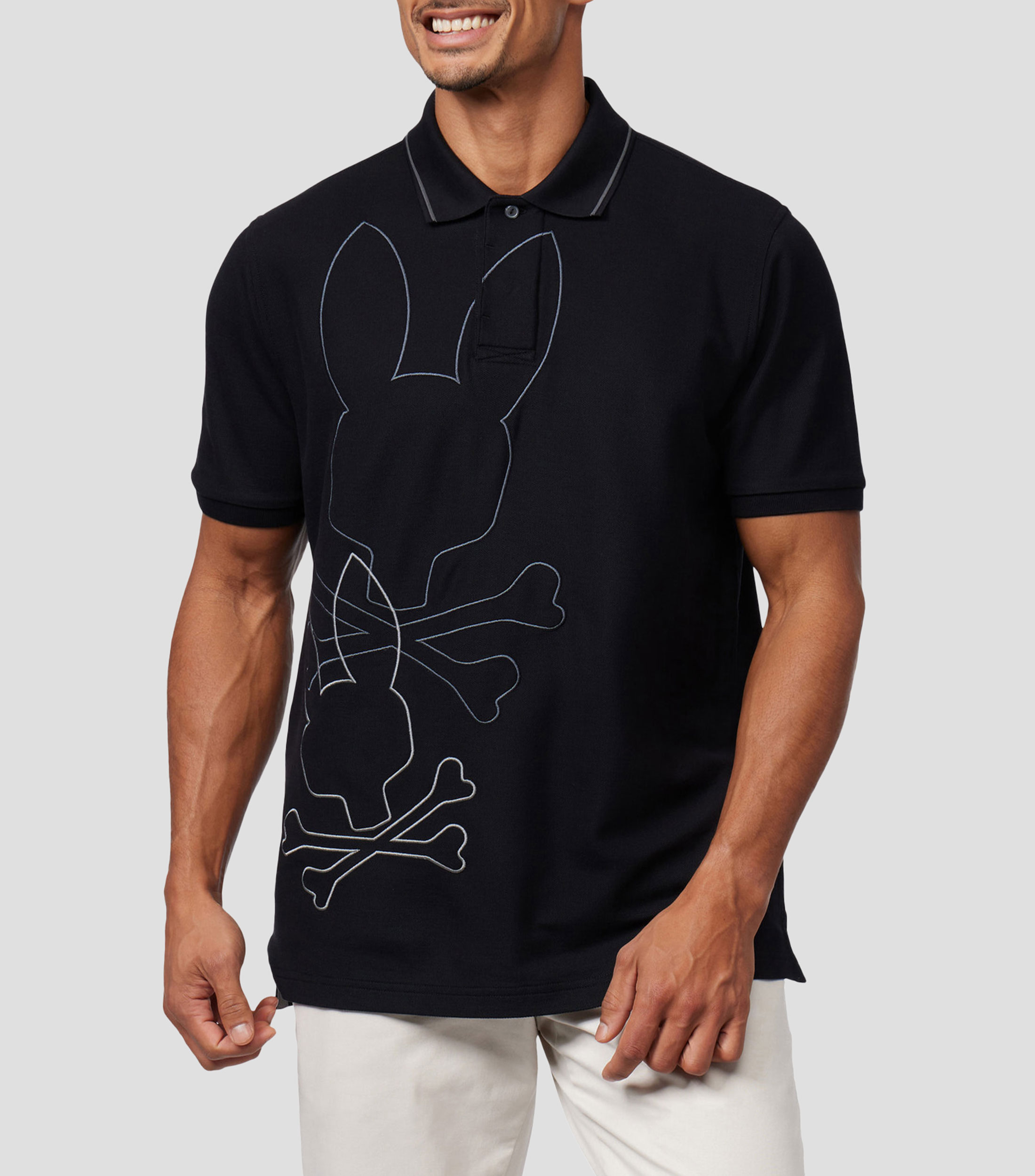 Psycho Bunny: Playera tipo polo manga corta Hombre | El Palacio de Hierro