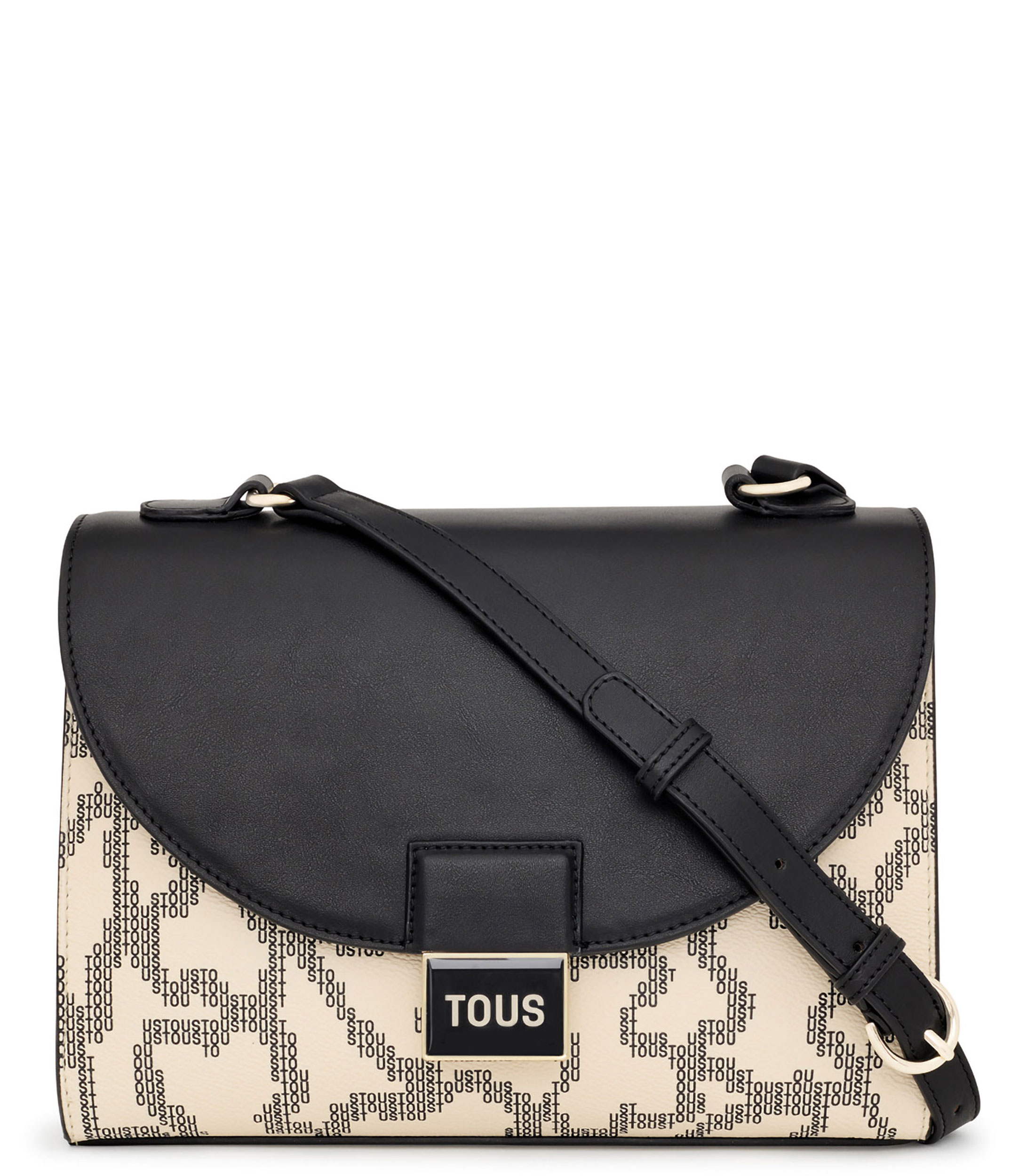 Tous: Bolso crossbody beige Kaos Pix monogram Mujer | El Palacio de Hierro