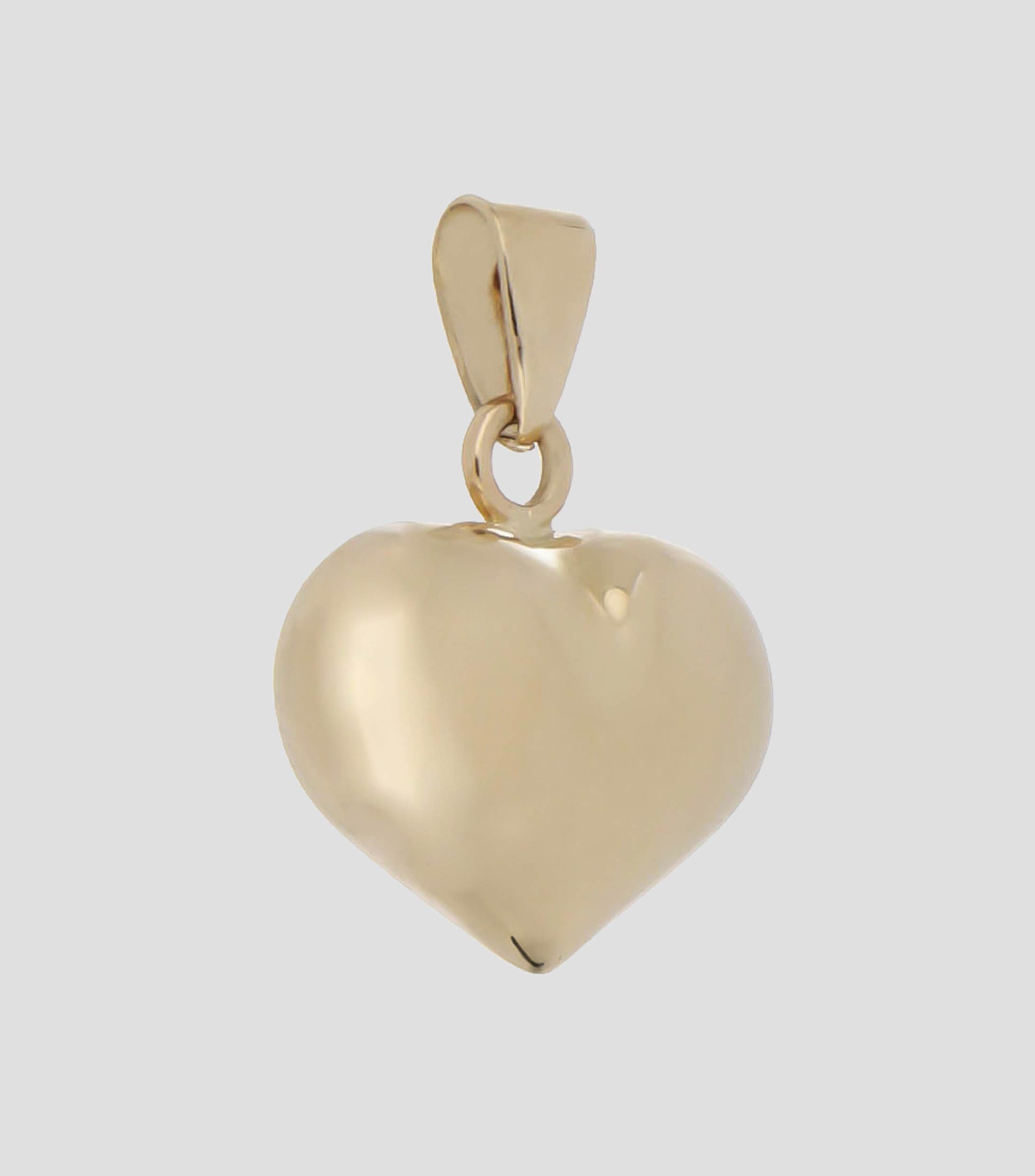 Oro & Gold Dije de corazón en oro de 14 kilates Mujer |El Palacio de Hierro