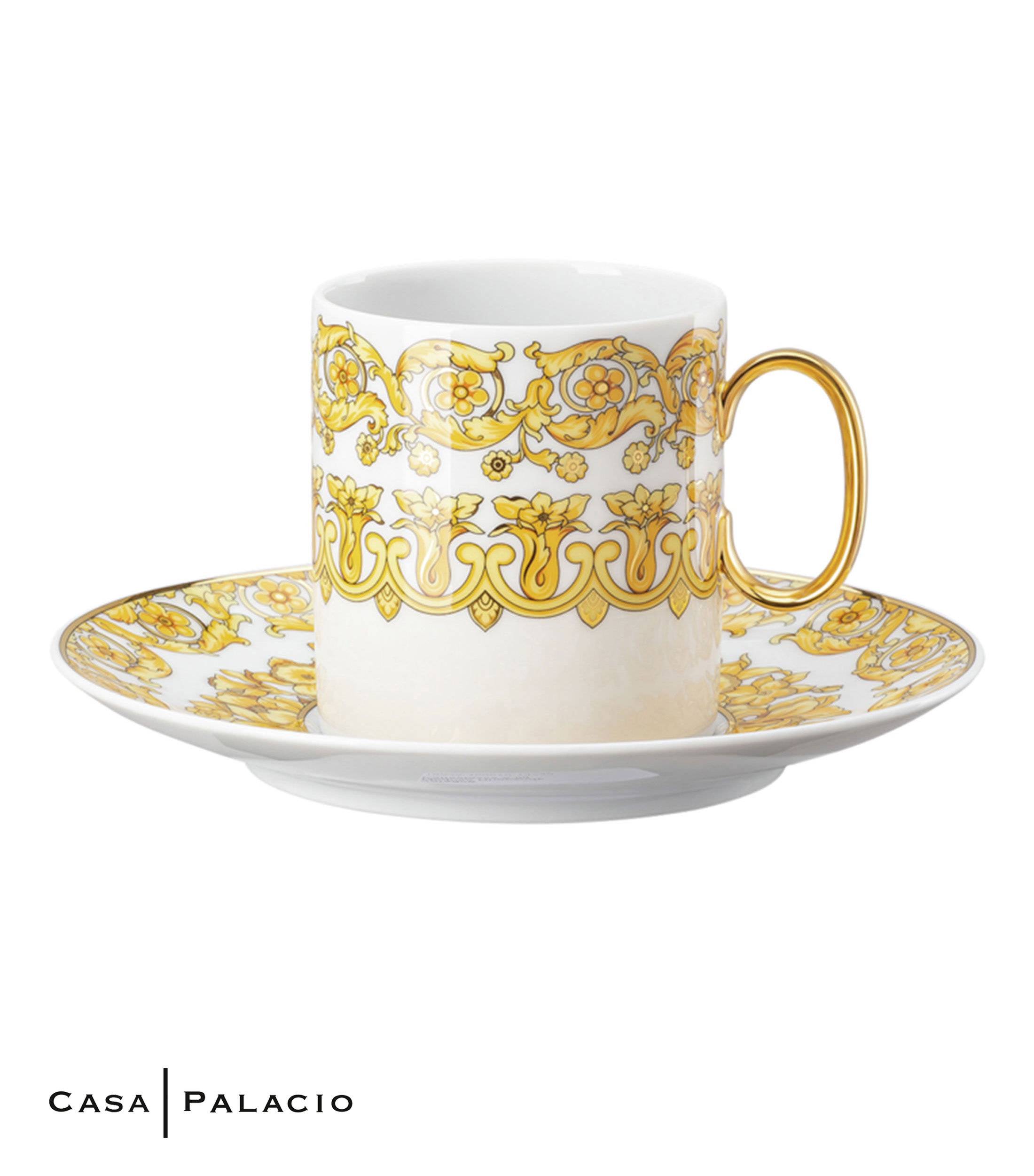 Versace Set de Taza con plato Medusa Rhapsody Multicolor - El Palacio ...