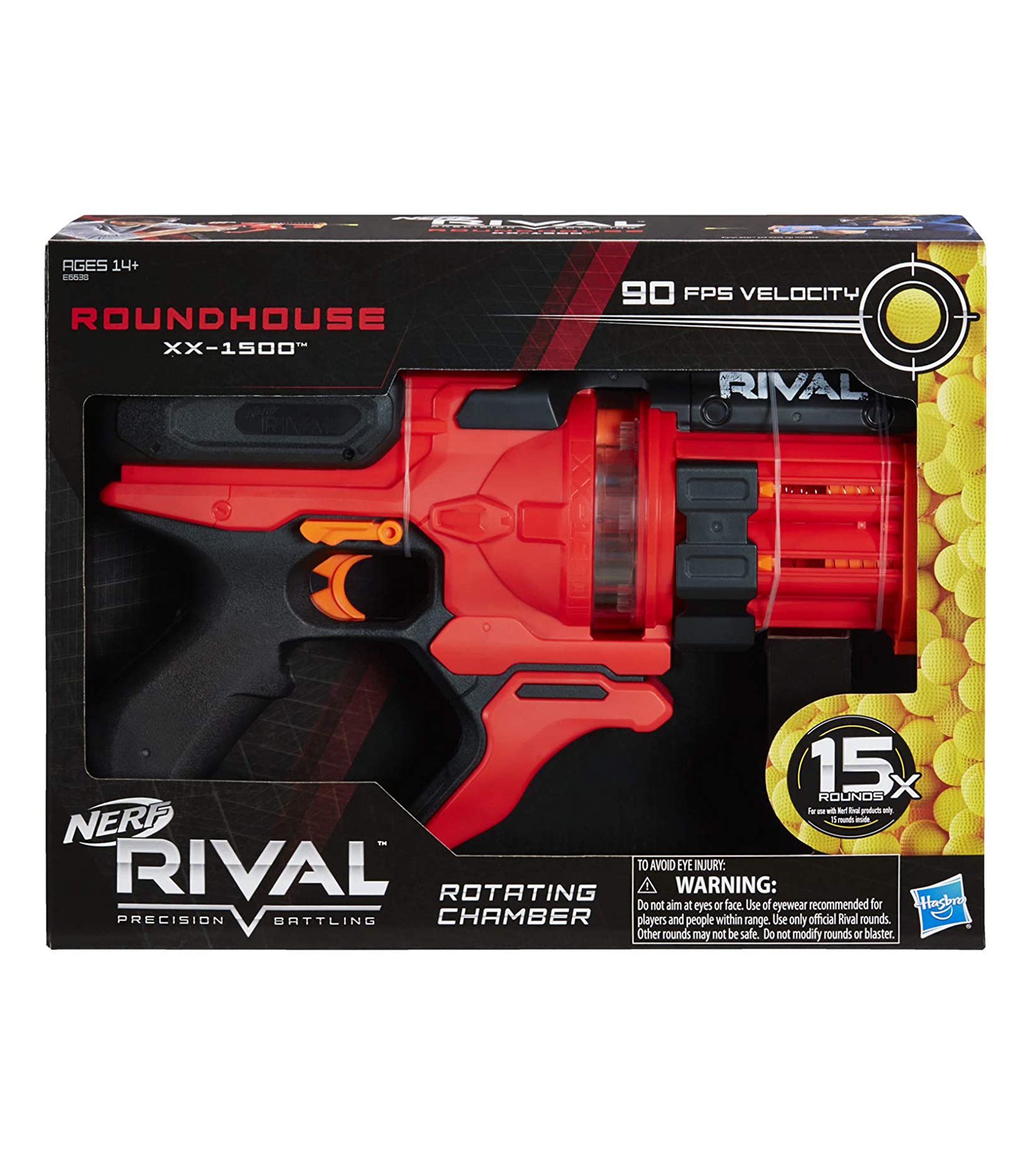 Nerf Lanzador Rival Roundhouse XX-1500 - El Palacio de Hierro