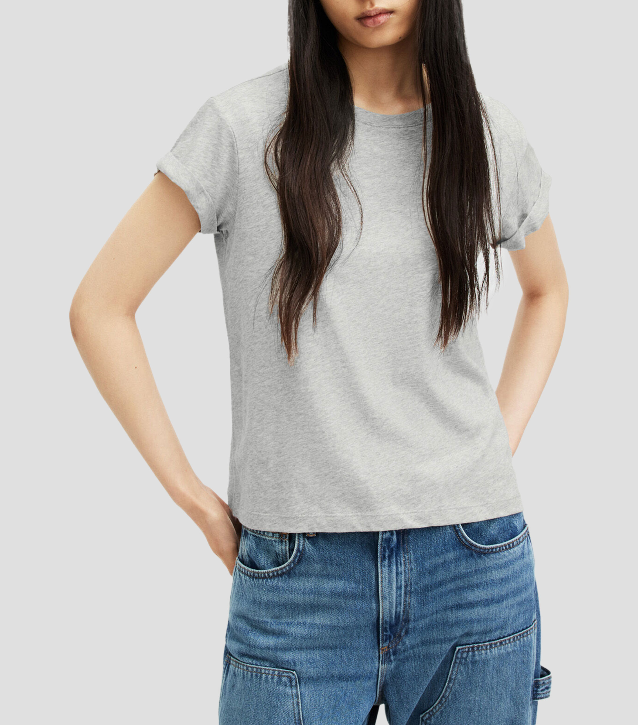 AllSaints: Playera lisa de manga corta Mujer | El Palacio de Hierro