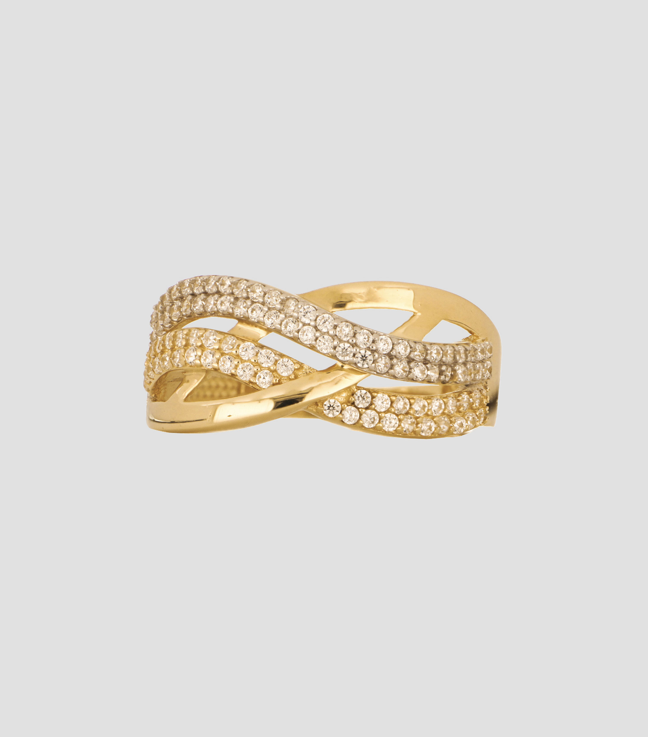 Oro & Gold Anillo en oro con zirconia Mujer |El Palacio de Hierro