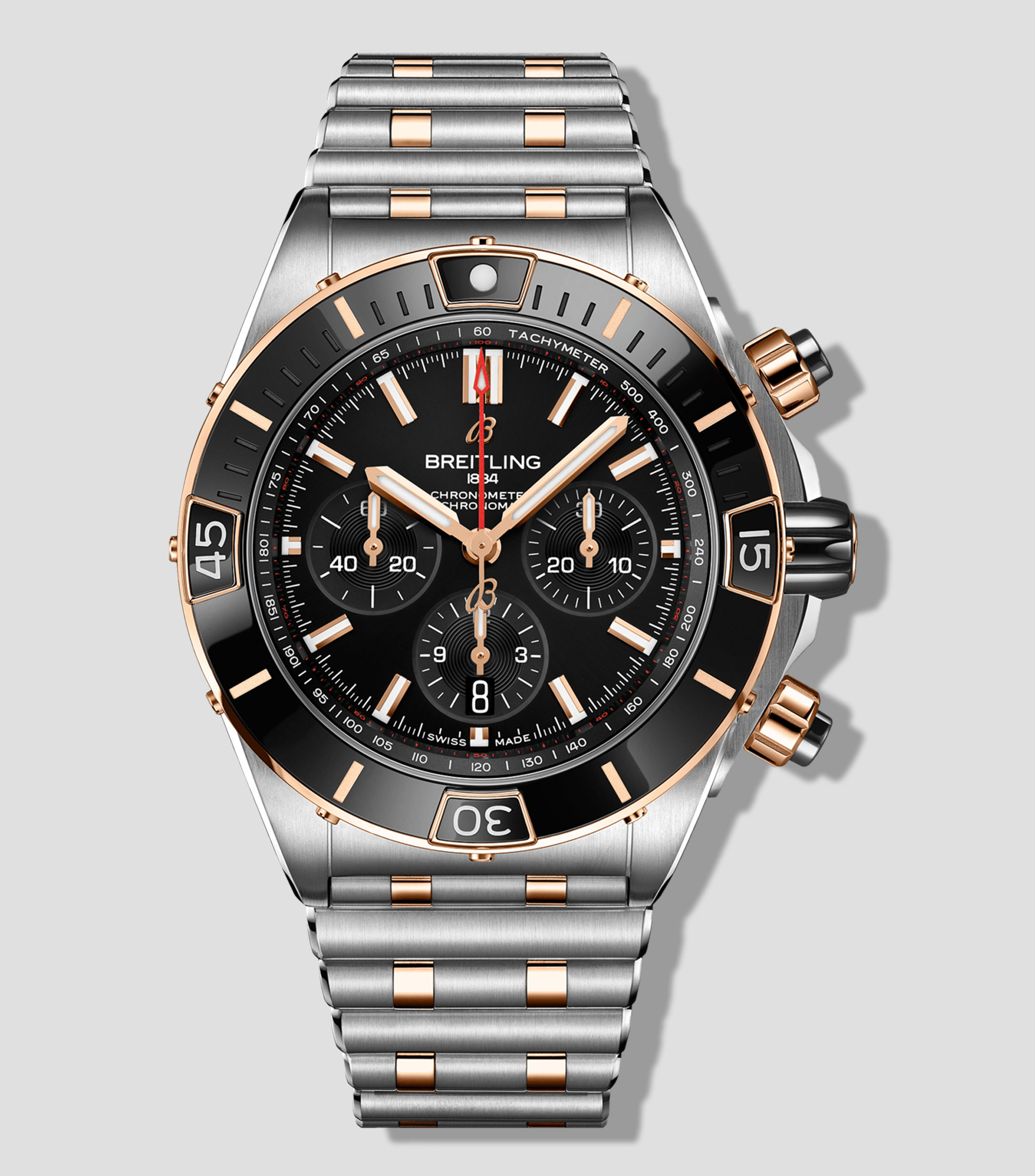 Breitling Reloj para Hombre Chronomat de Vestir, Negro - El Palacio de ...