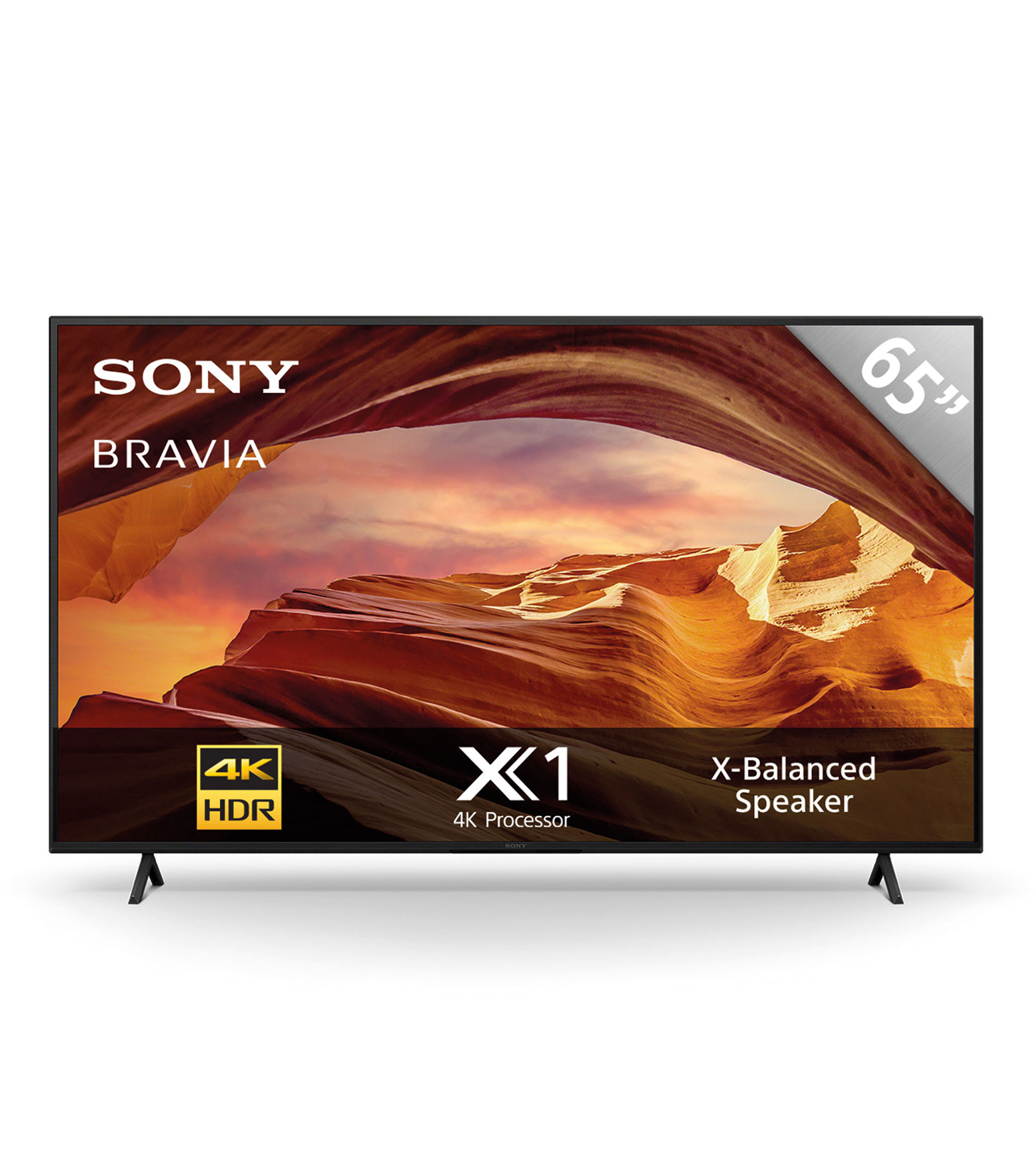 Sony: Pantalla 65 Pulgadas Plana BRAVIA LED 4K UHD Google TV KD-65X77L ...