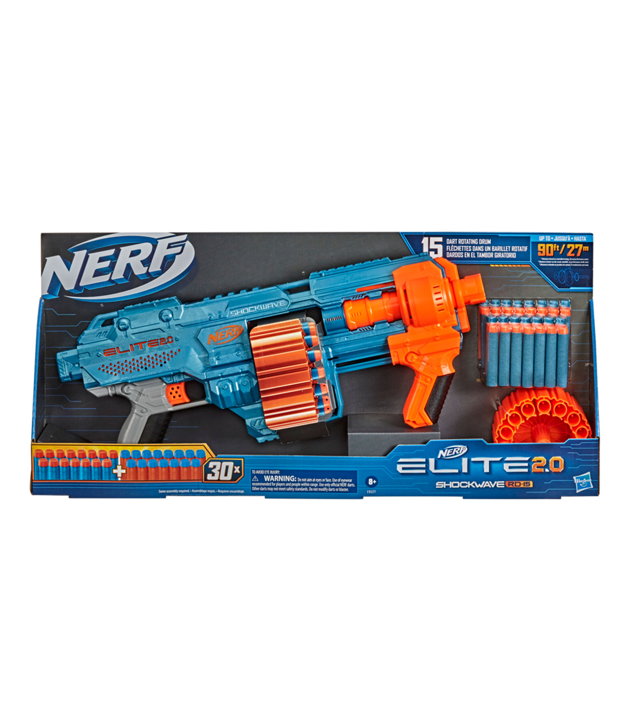 Nerf Lanzador Nerf Elite 2.0 Shockwave - El Palacio de Hierro