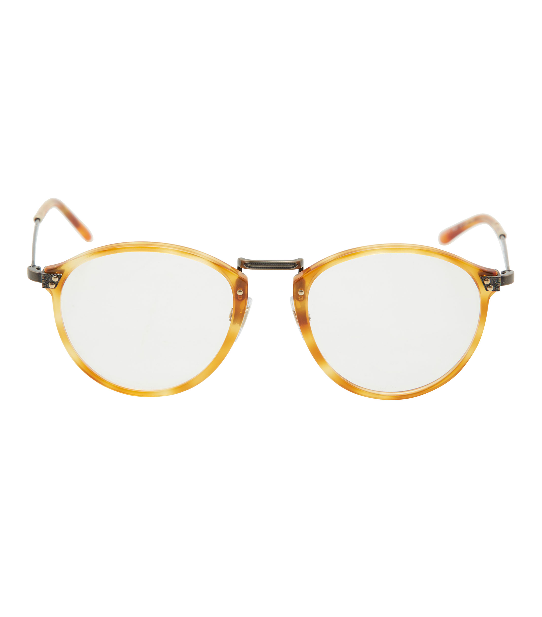 Giorgio Armani | Lentes oftálmicos panthos café claro Hombre | El ...