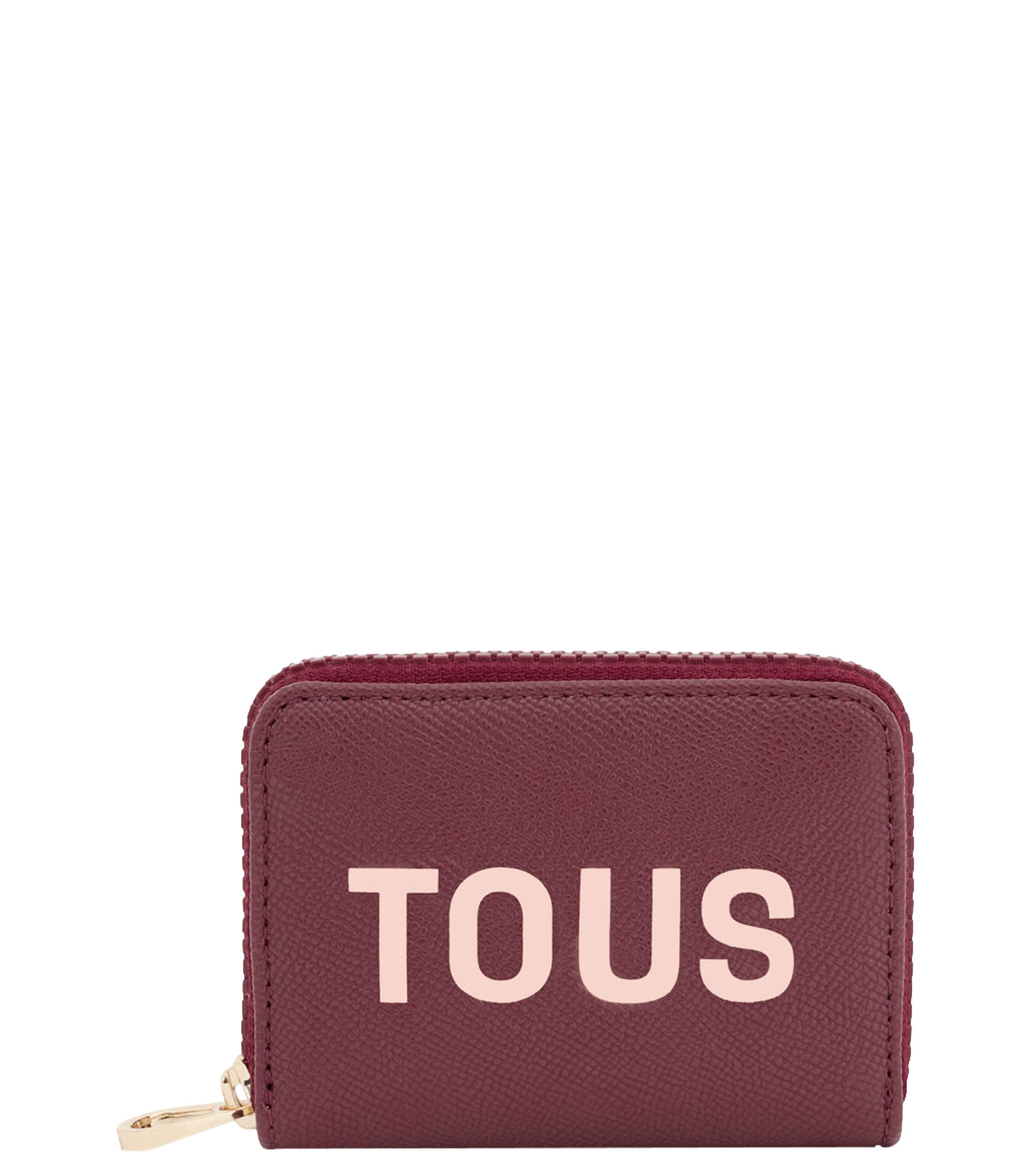 Tous: Monedero Halfmoon Burdeos Mujer | El Palacio de Hierro