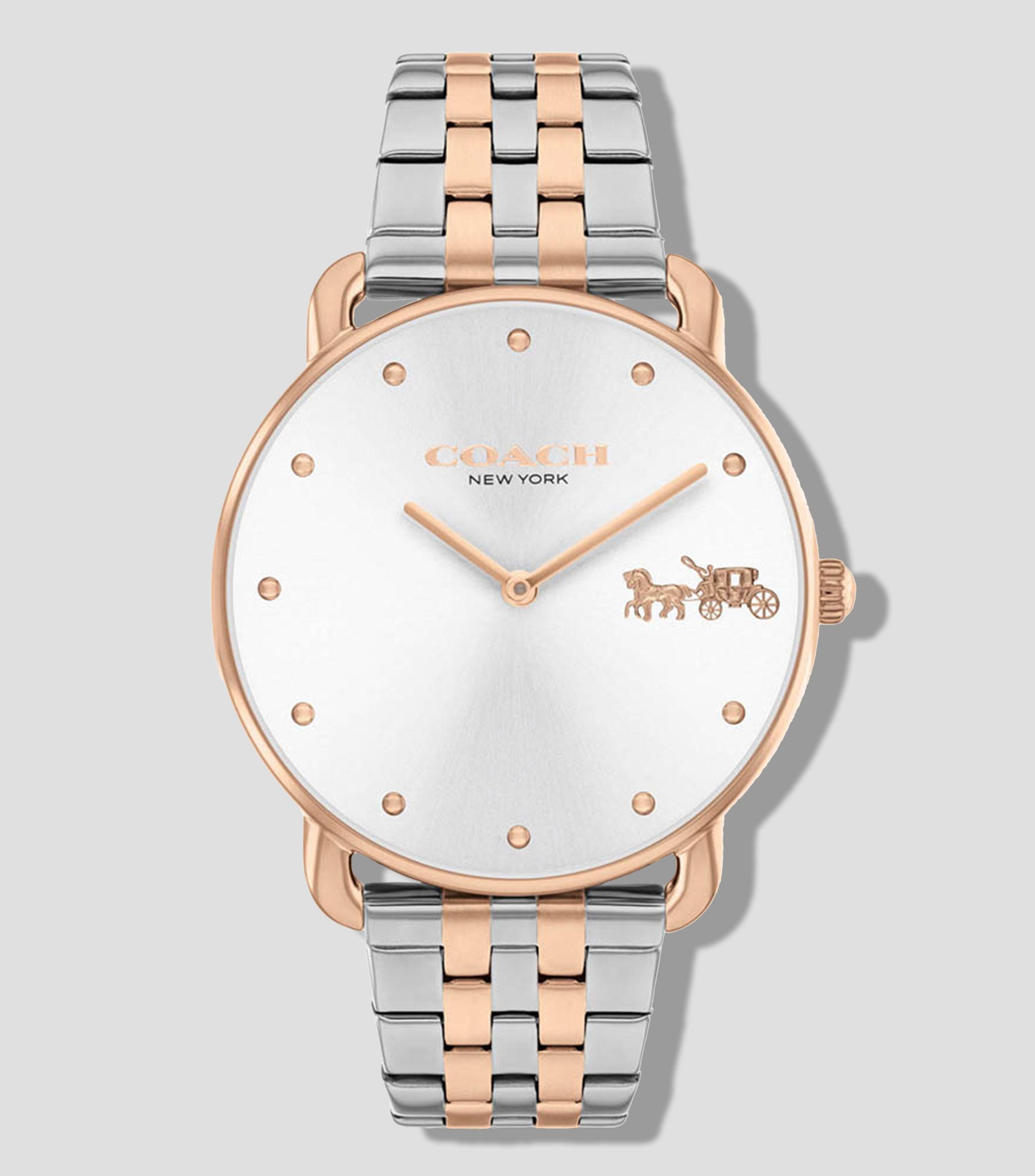 COACH: Reloj para Mujer Elliot Casual, Oro rosa, Plateado | El Palacio ...