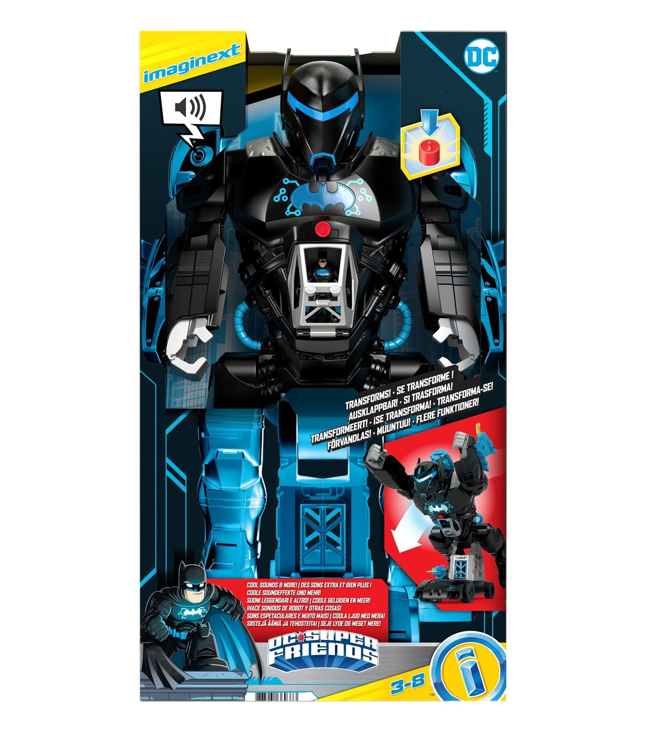 Fisher-Price Batbot Volador Bat-Tech - El Palacio de Hierro