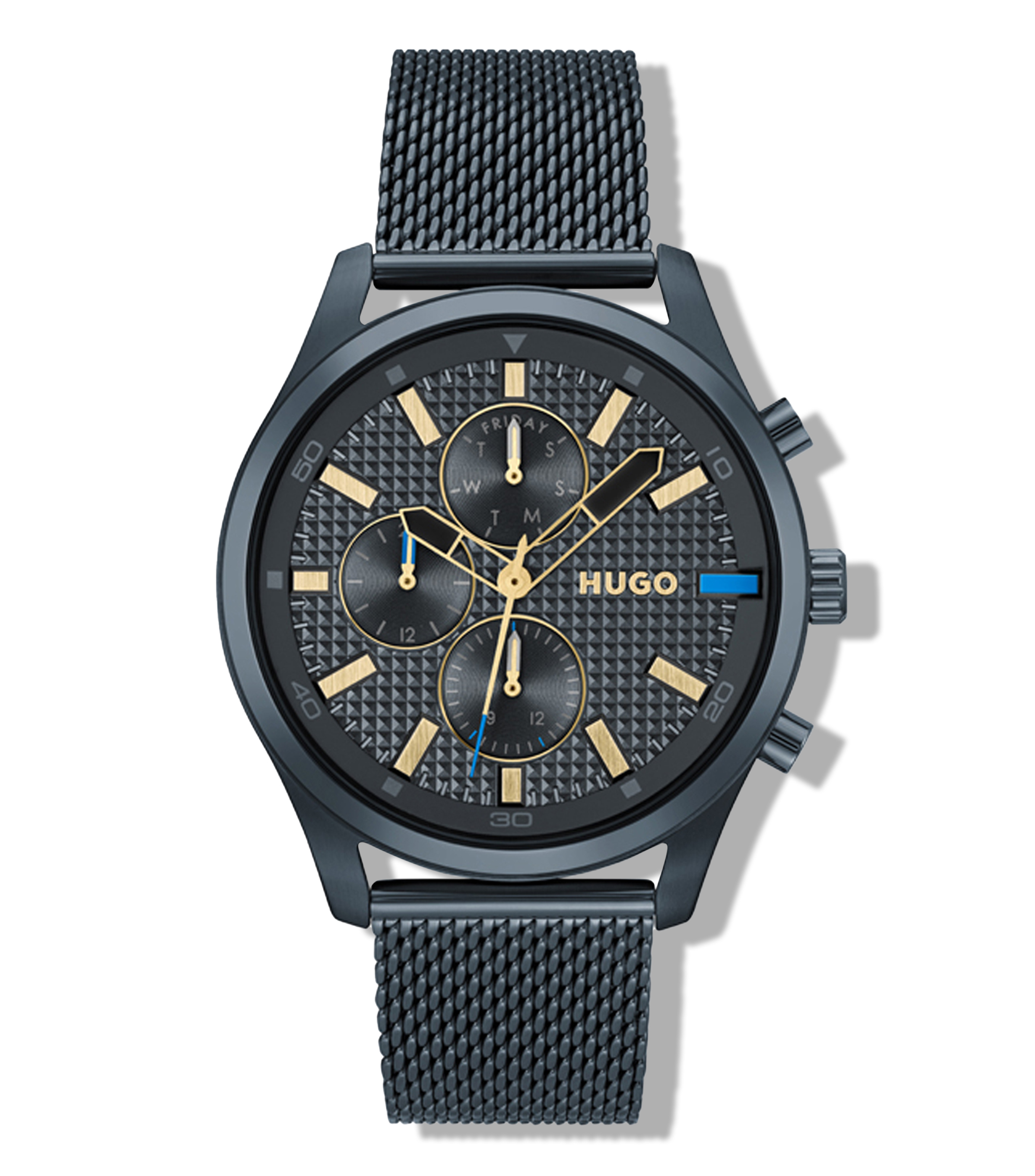 Hugo Reloj Chase Azul Hombre - El Palacio de Hierro