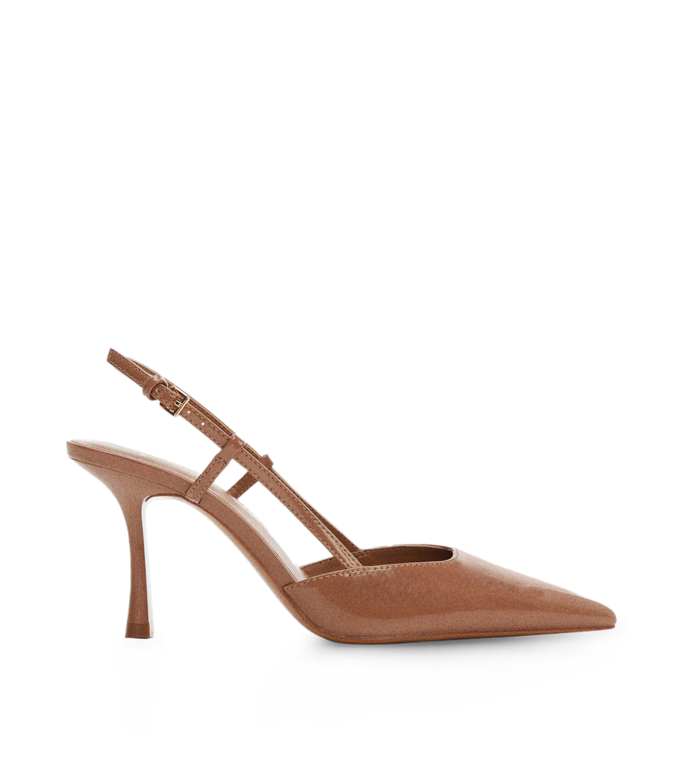 Mango: Zapatillas Slingback con tacón alto de aguja Mujer | El Palacio ...