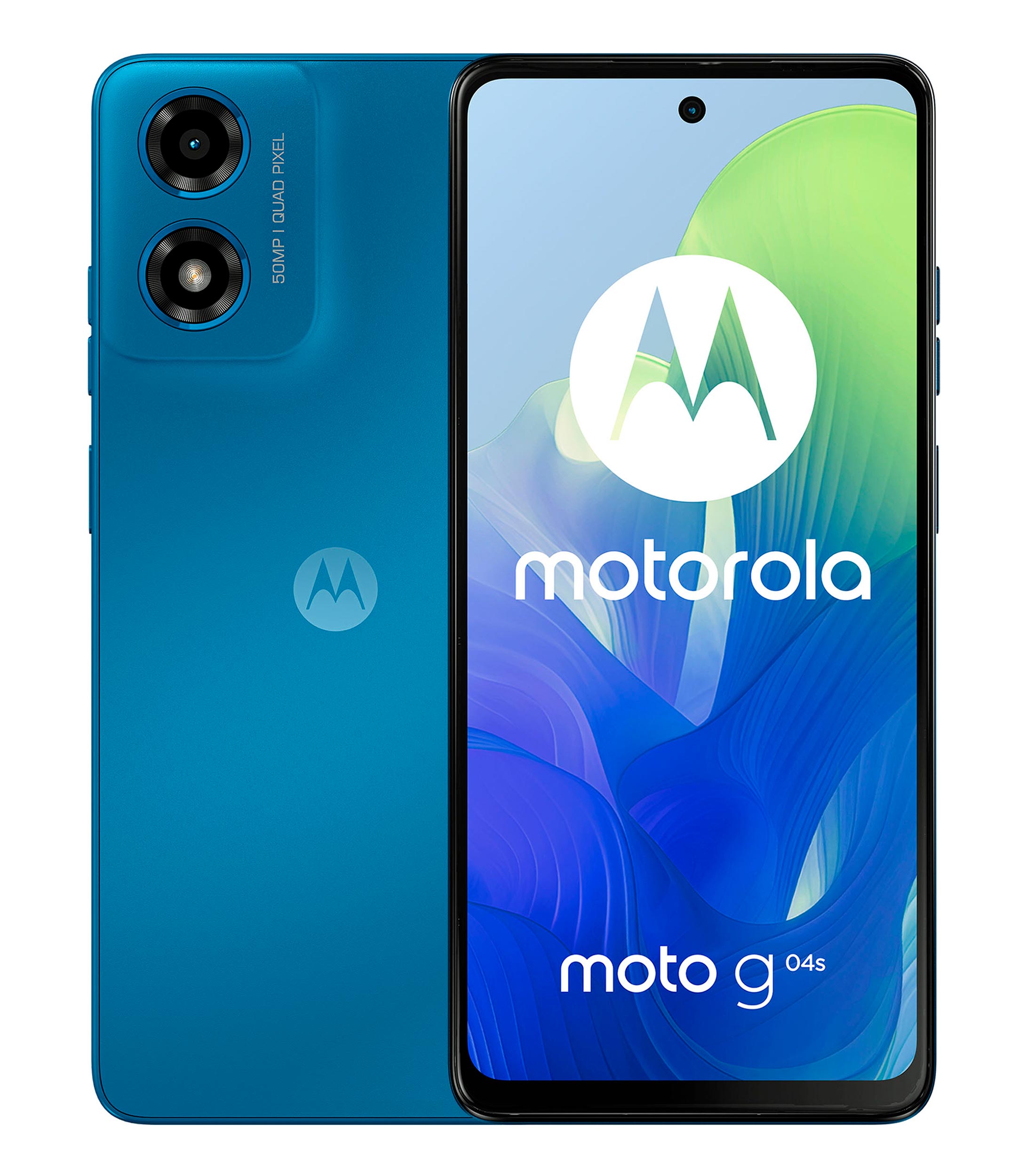 Motorola: Celular Moto G04s 128 GB 4 GB Azul Telcel | El Palacio de Hierro