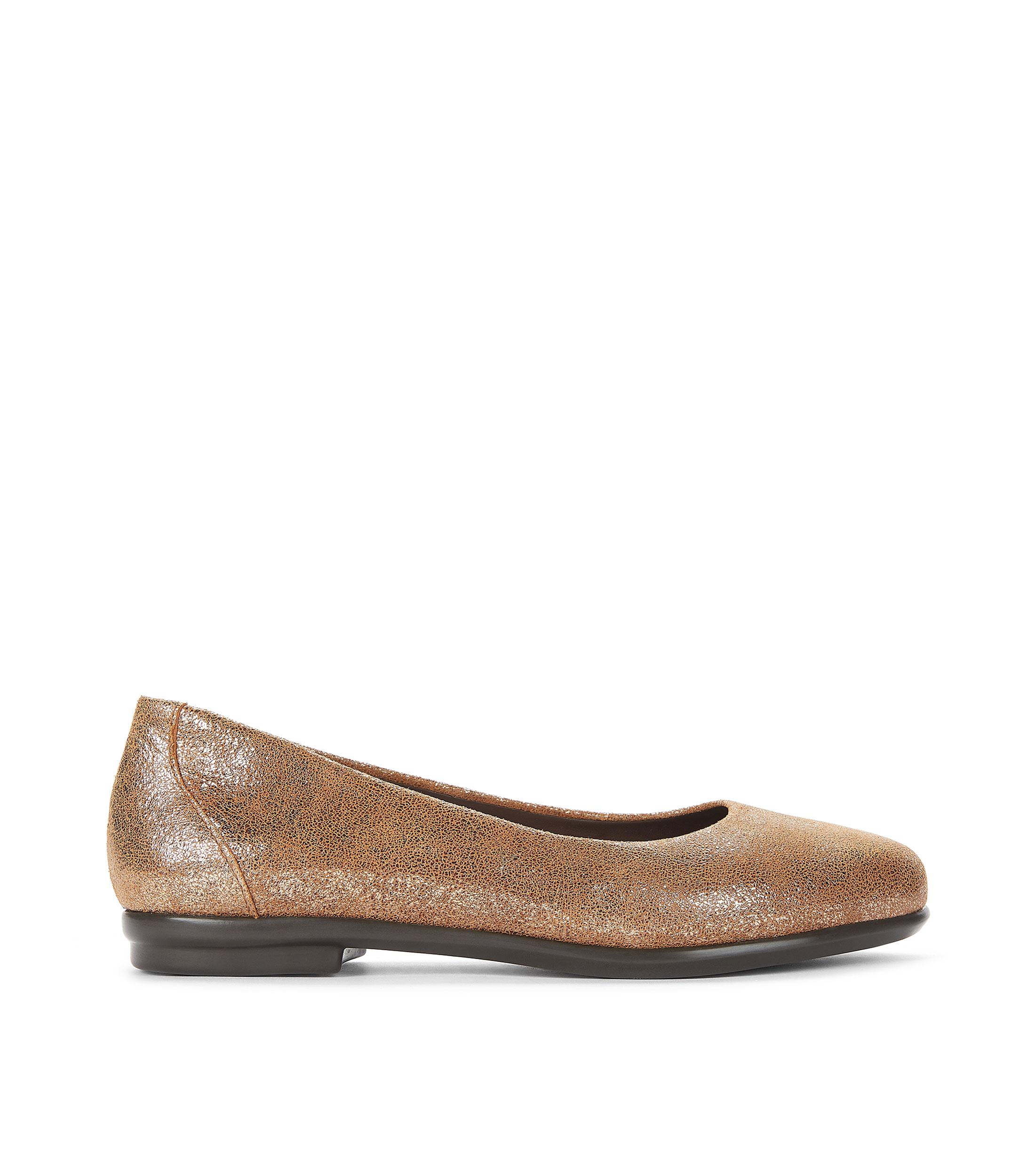 SAS: Flats en piel con tacón bajo ancho Mujer | El Palacio de Hierro