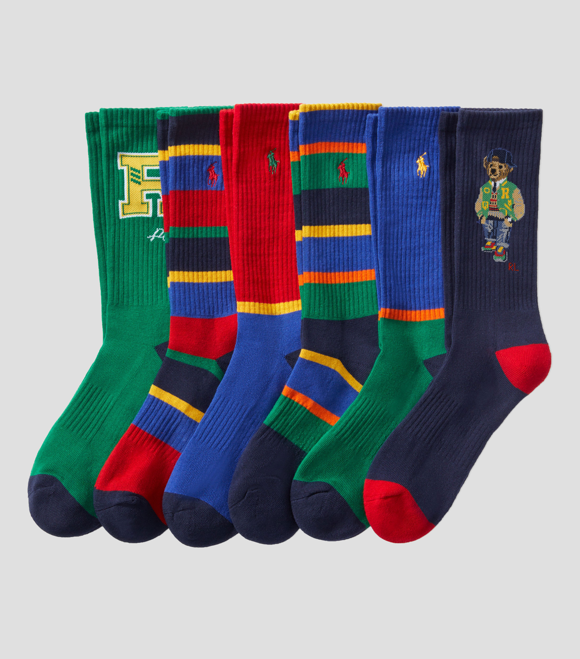 Lauren Ralph Lauren: Set 6 Calcetines Hombre | El Palacio de Hierro